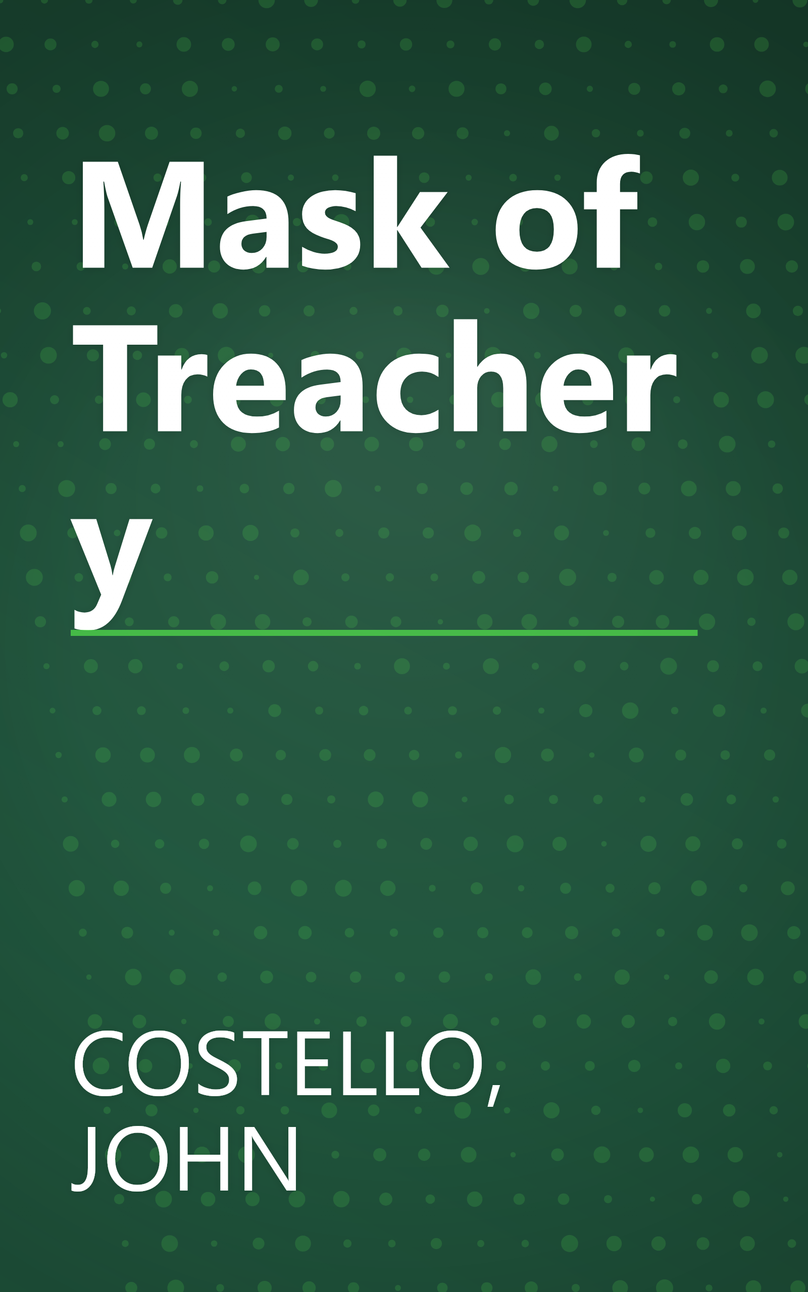 Mask of Treachery book cover