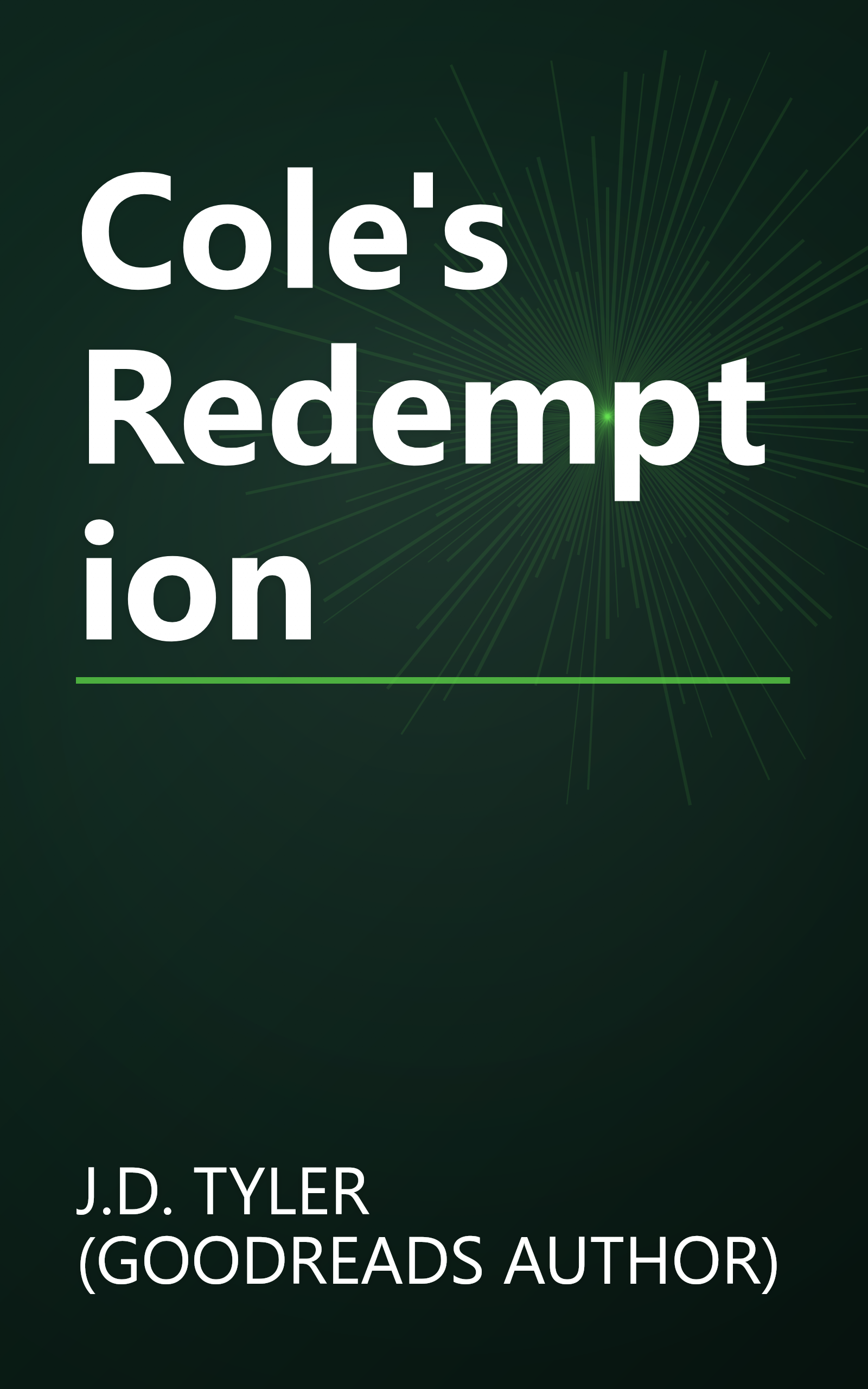 Cole's Redemption book cover