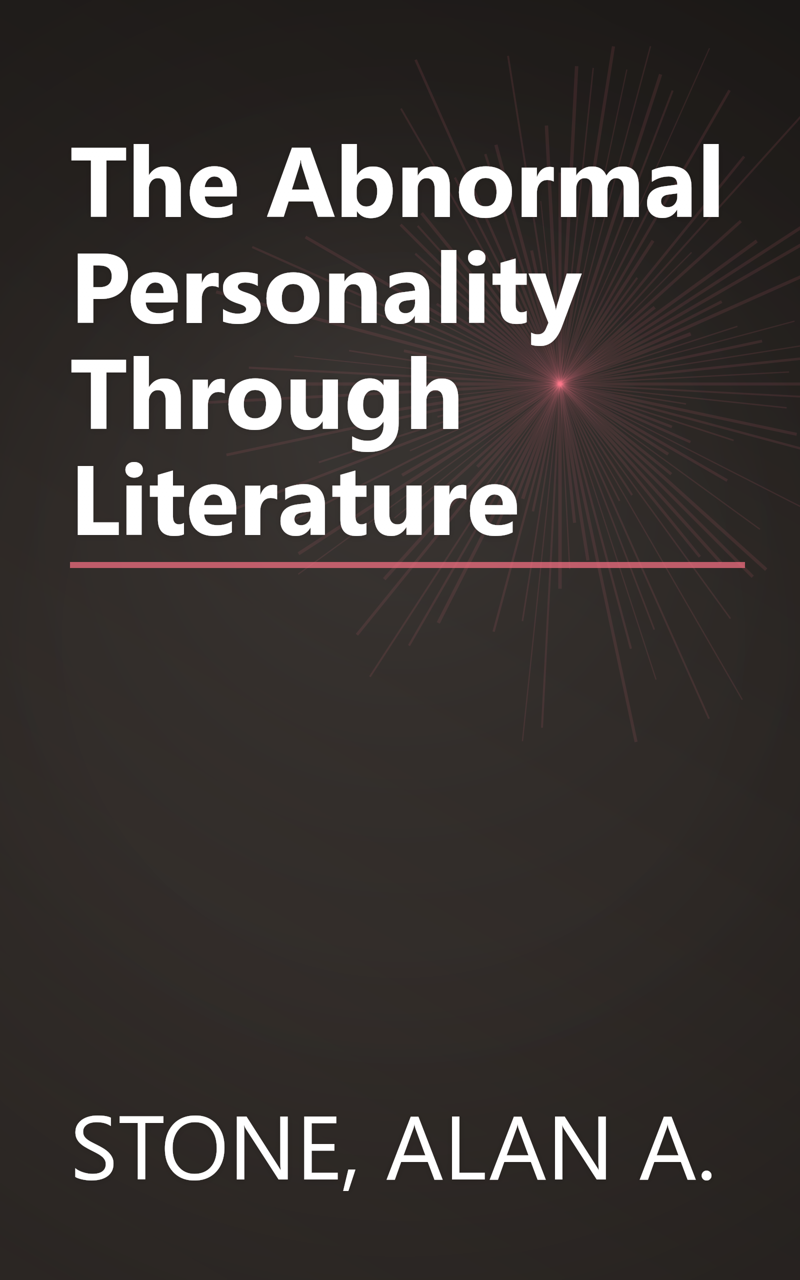 The Abnormal Personality Through Literature book cover