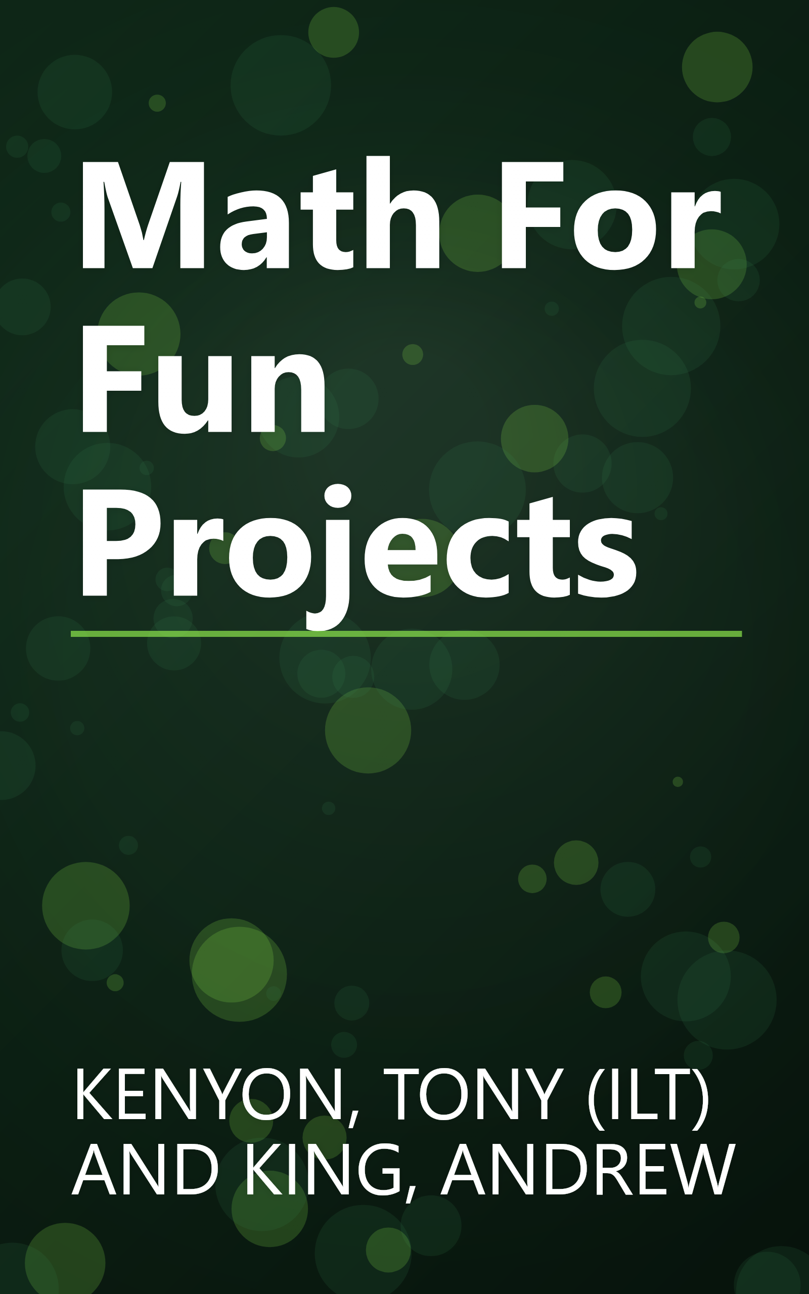 Math For Fun Projects book cover