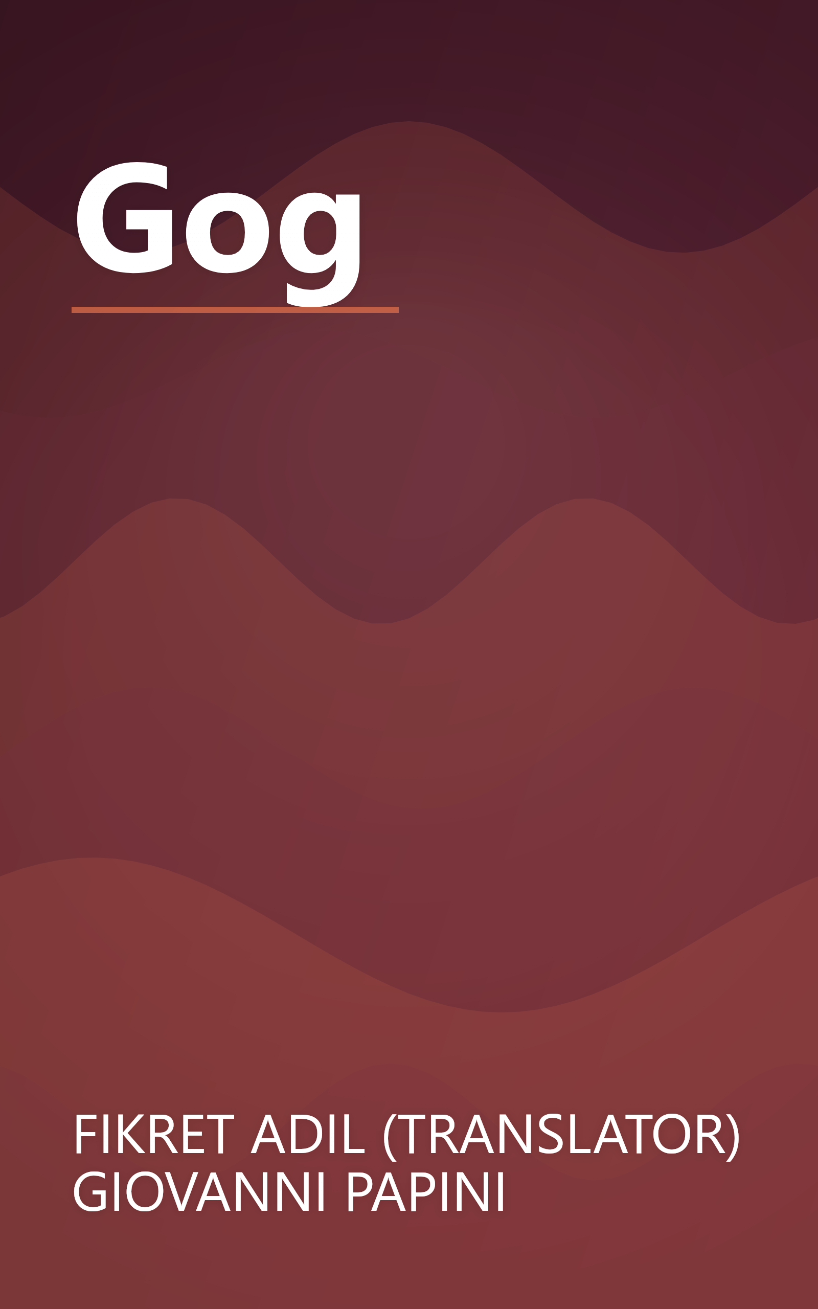 Gog book cover