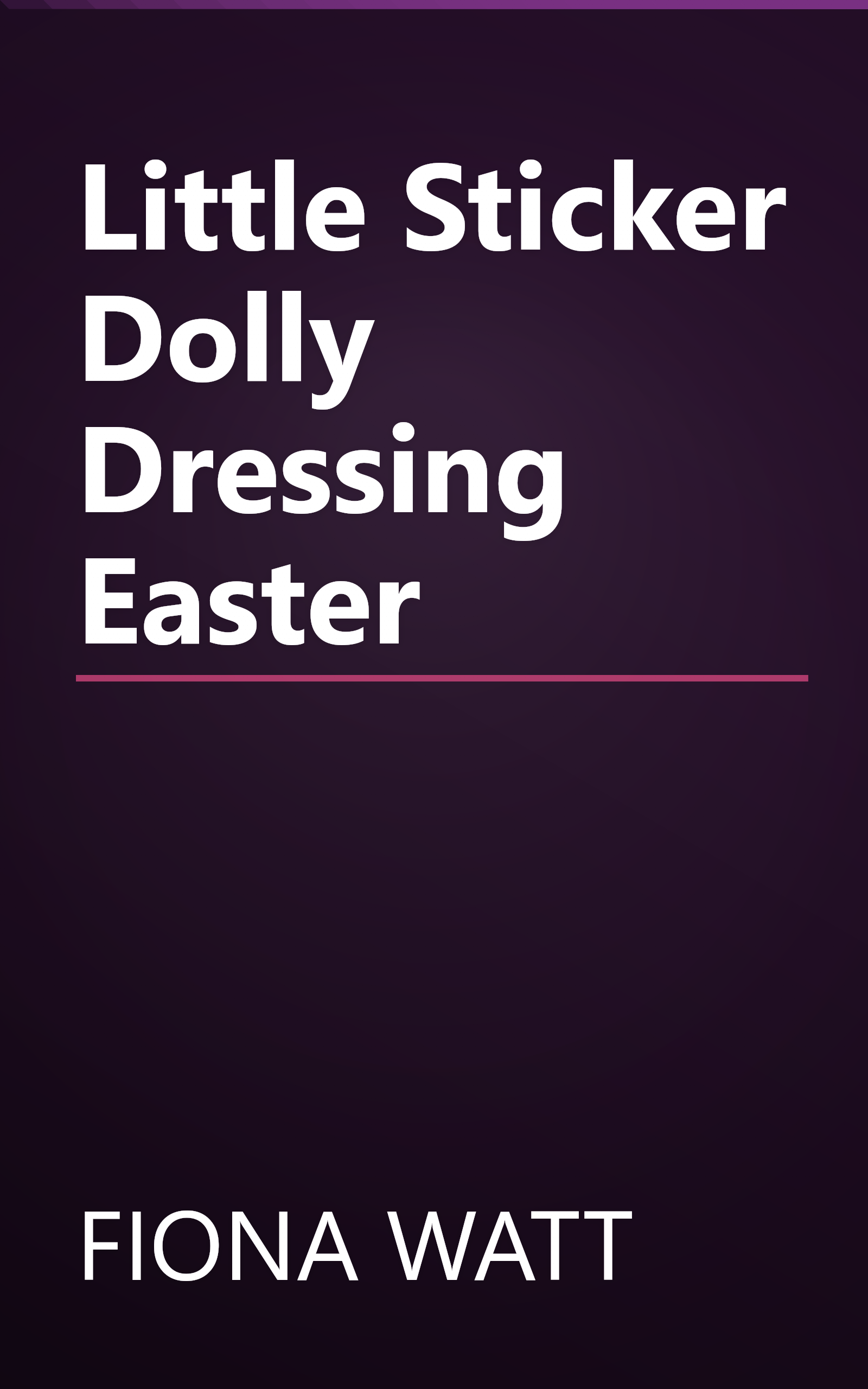 Little Sticker Dolly Dressing Easter book cover