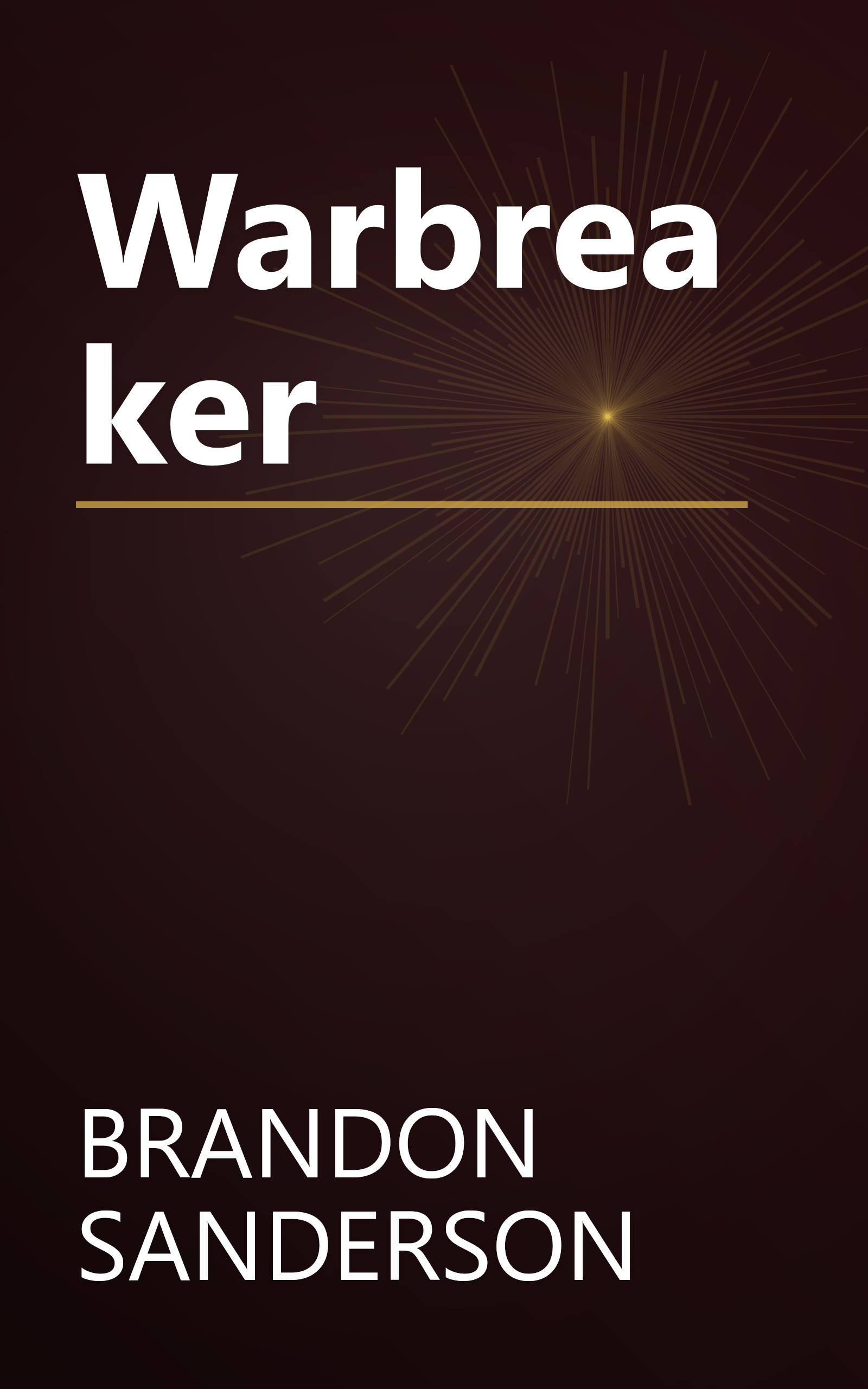 Warbreaker book cover