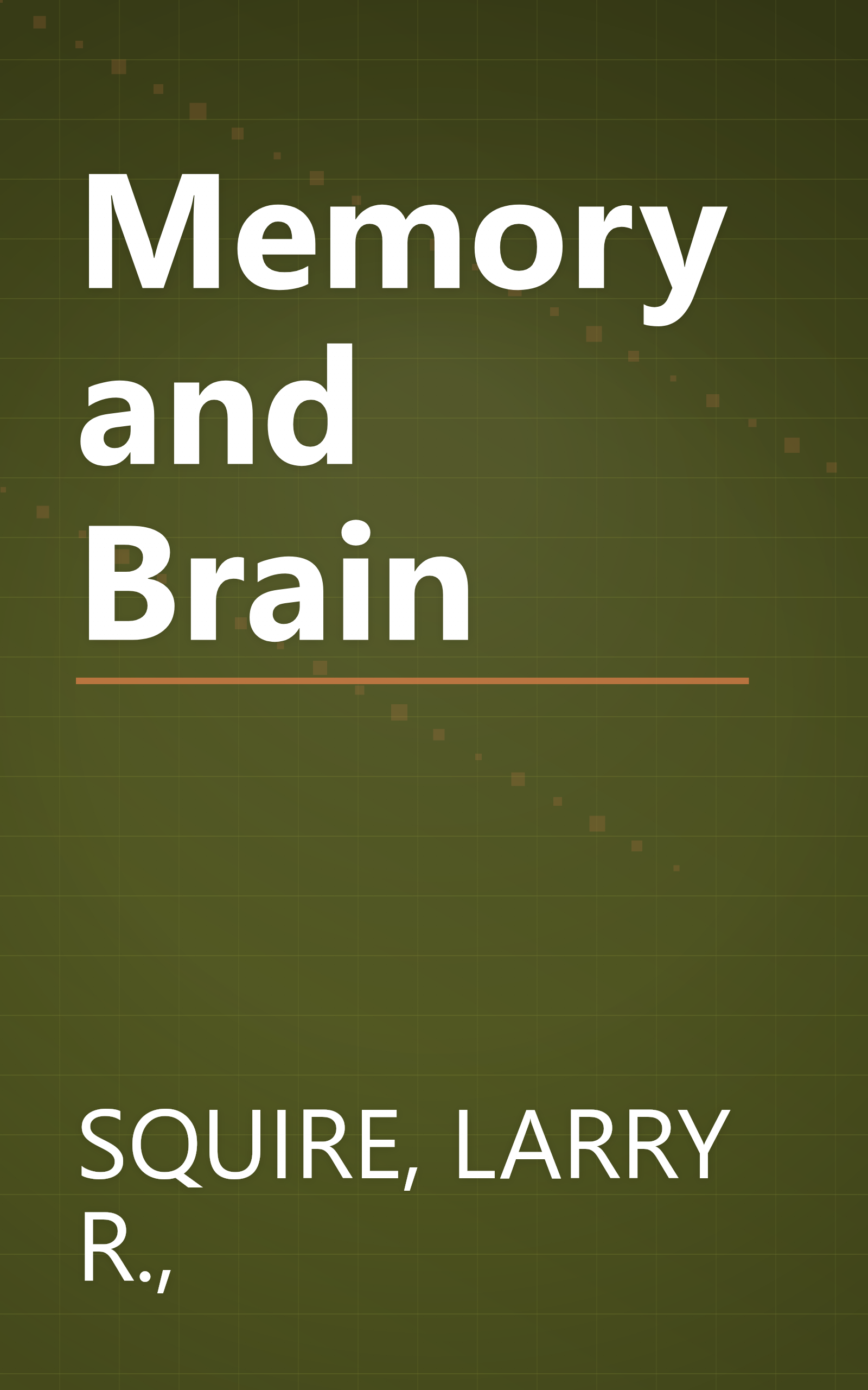 Memory and Brain book cover