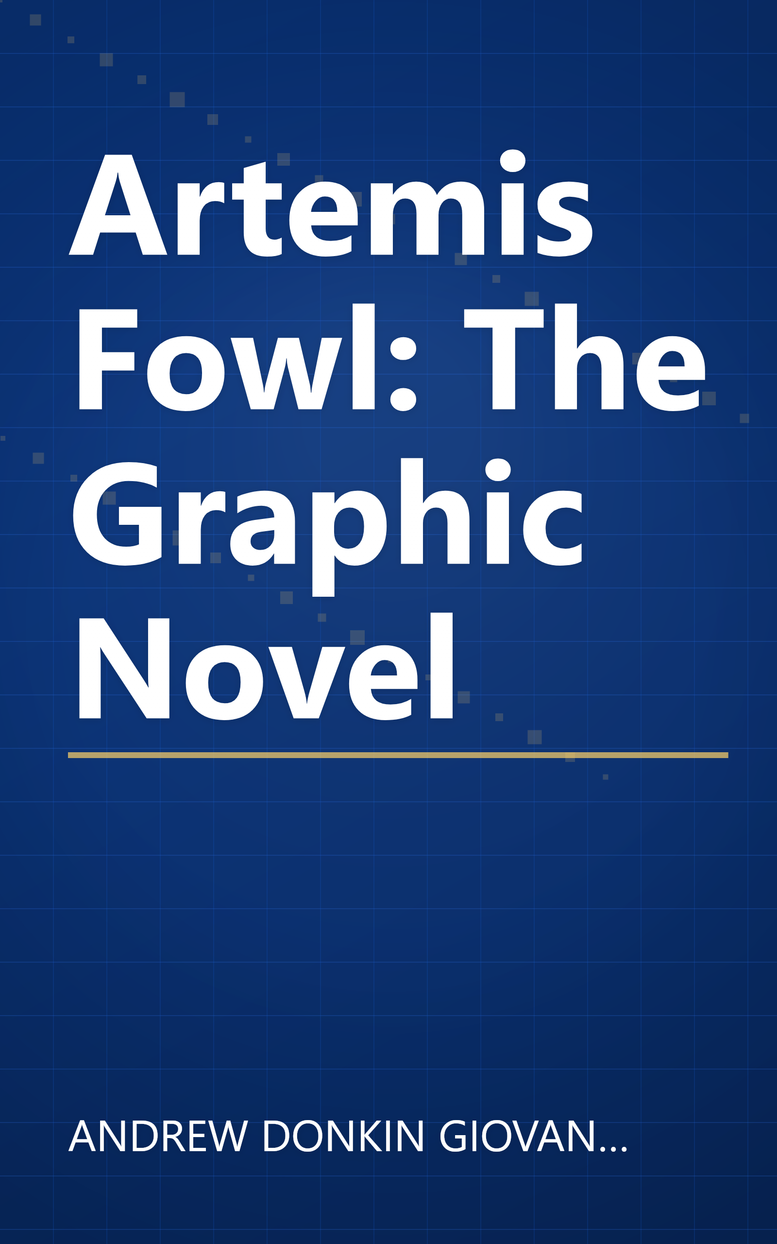 Artemis Fowl: The Graphic Novel book cover