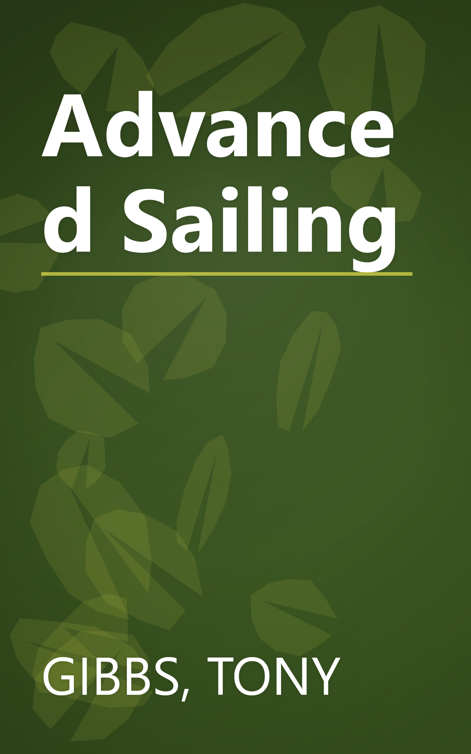 Advanced Sailing book cover