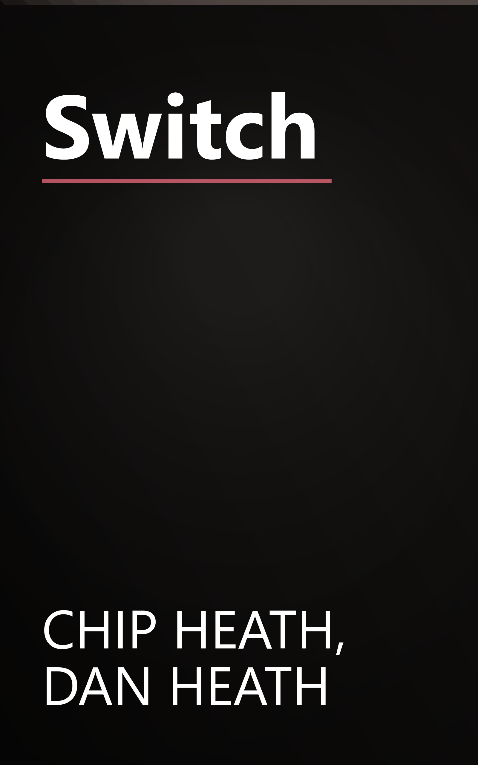 Switch book cover