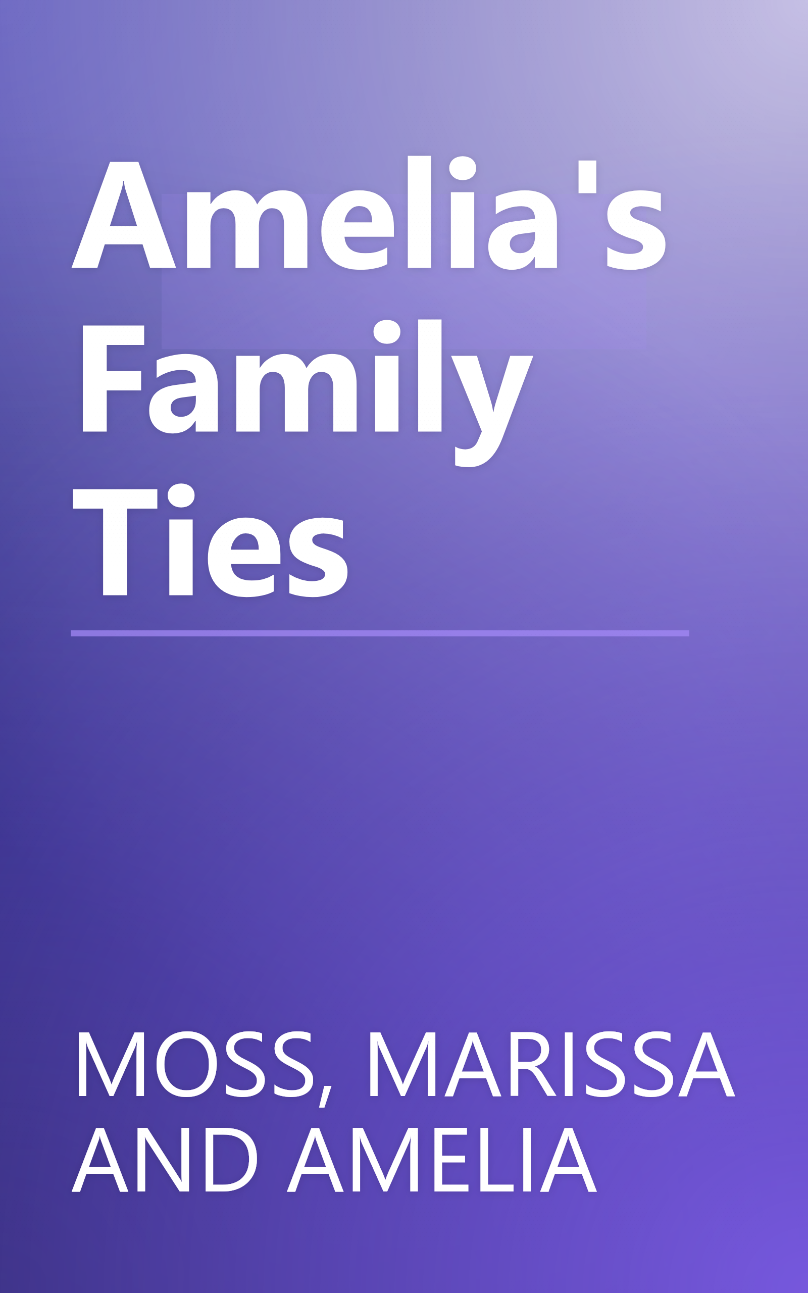 Amelia's Family Ties book cover