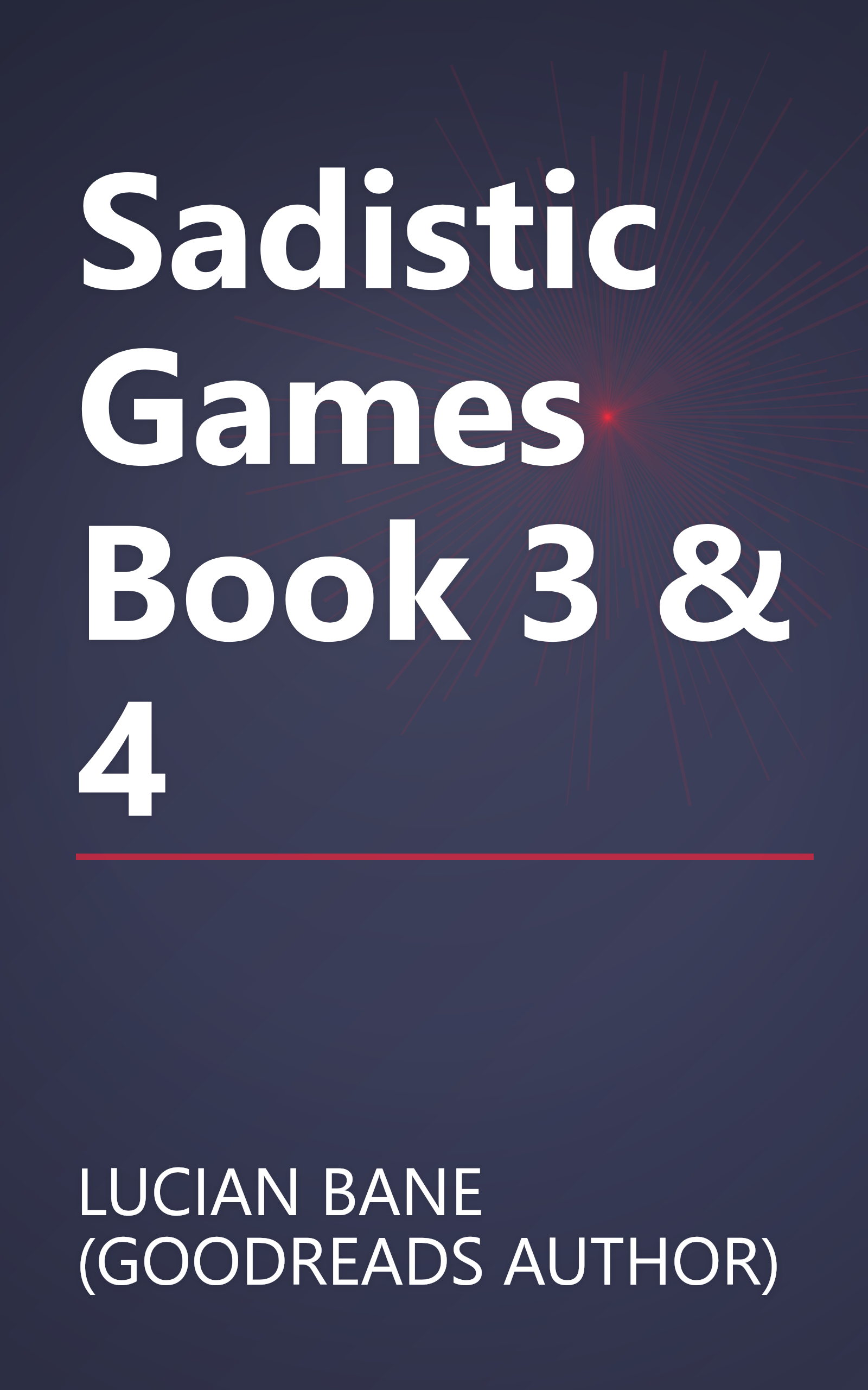 Sadistic Games Book 3 & 4 book cover