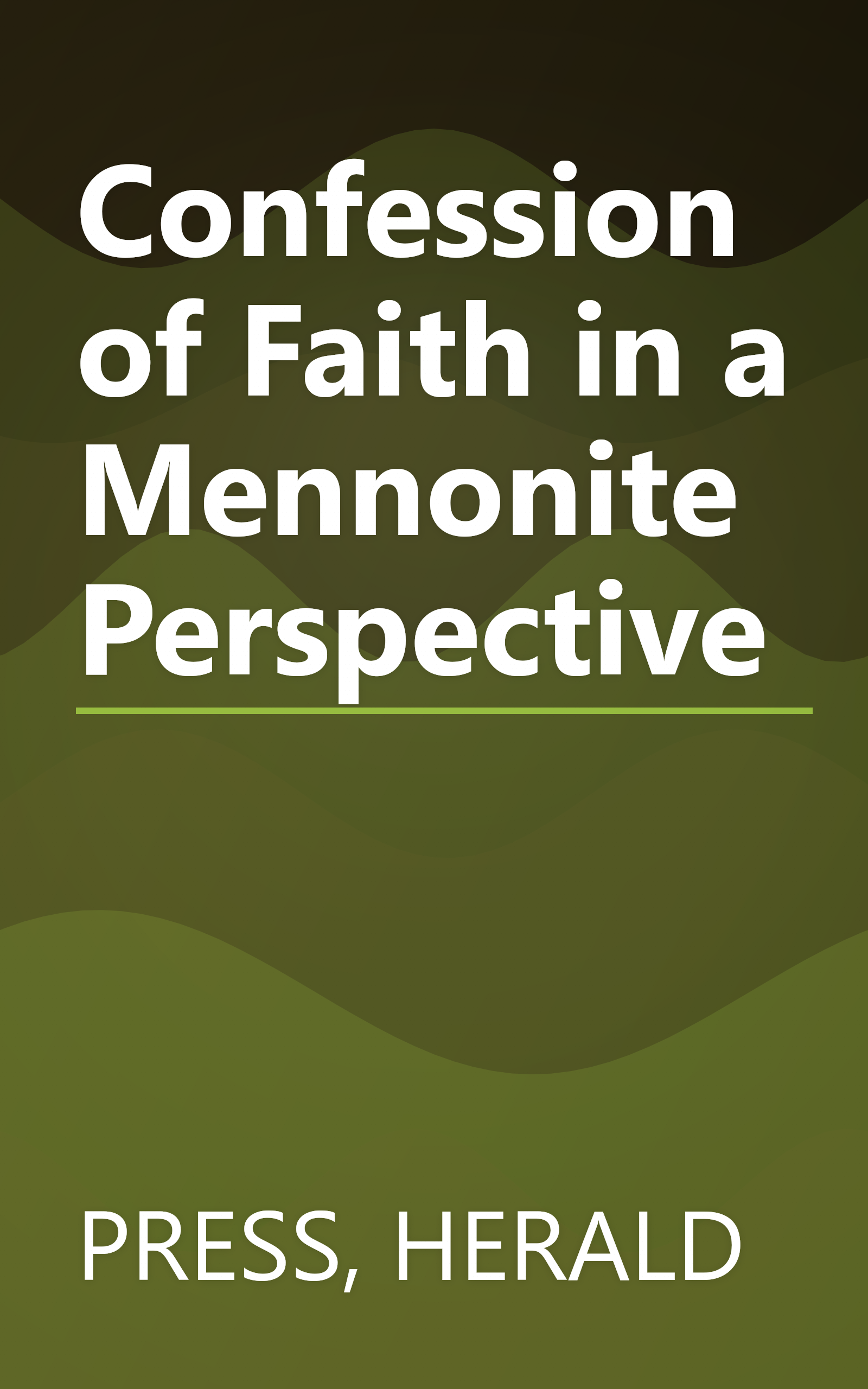 Confession of Faith in a Mennonite Perspective book cover
