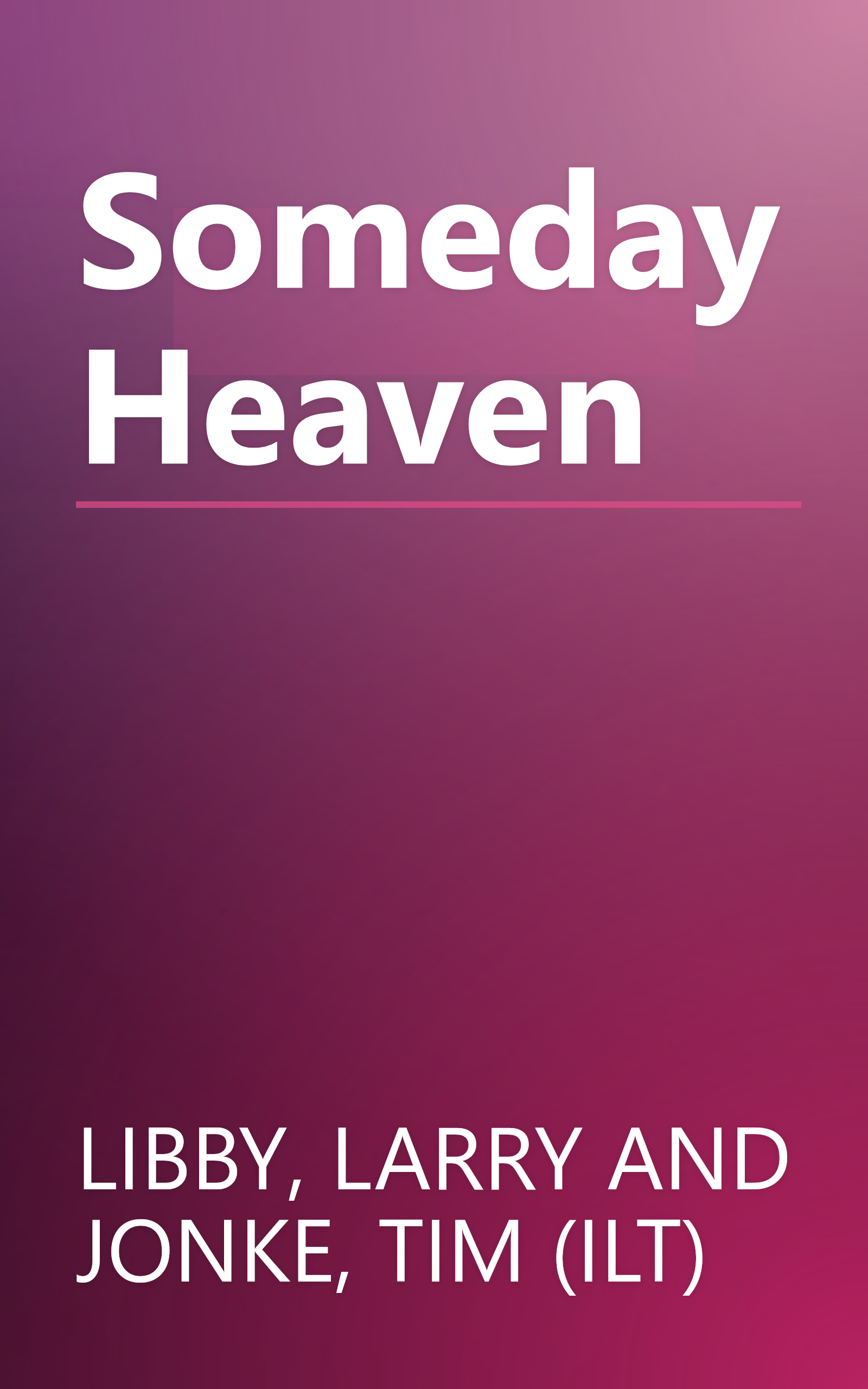 Someday Heaven book cover