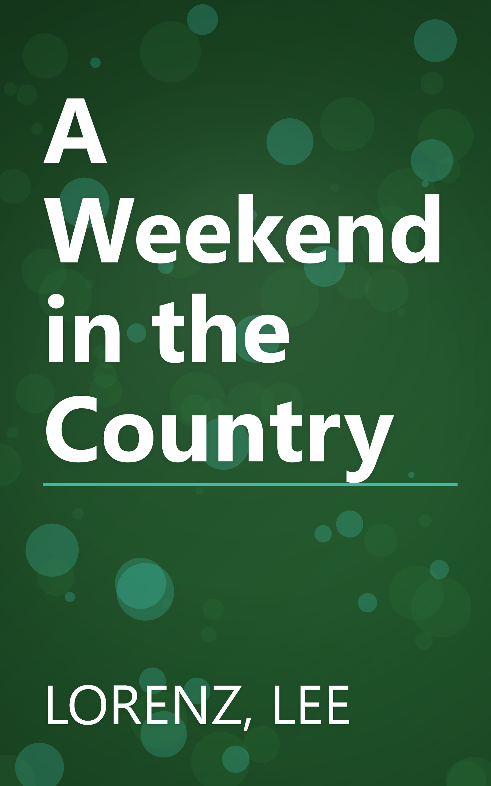 A Weekend in the Country book cover
