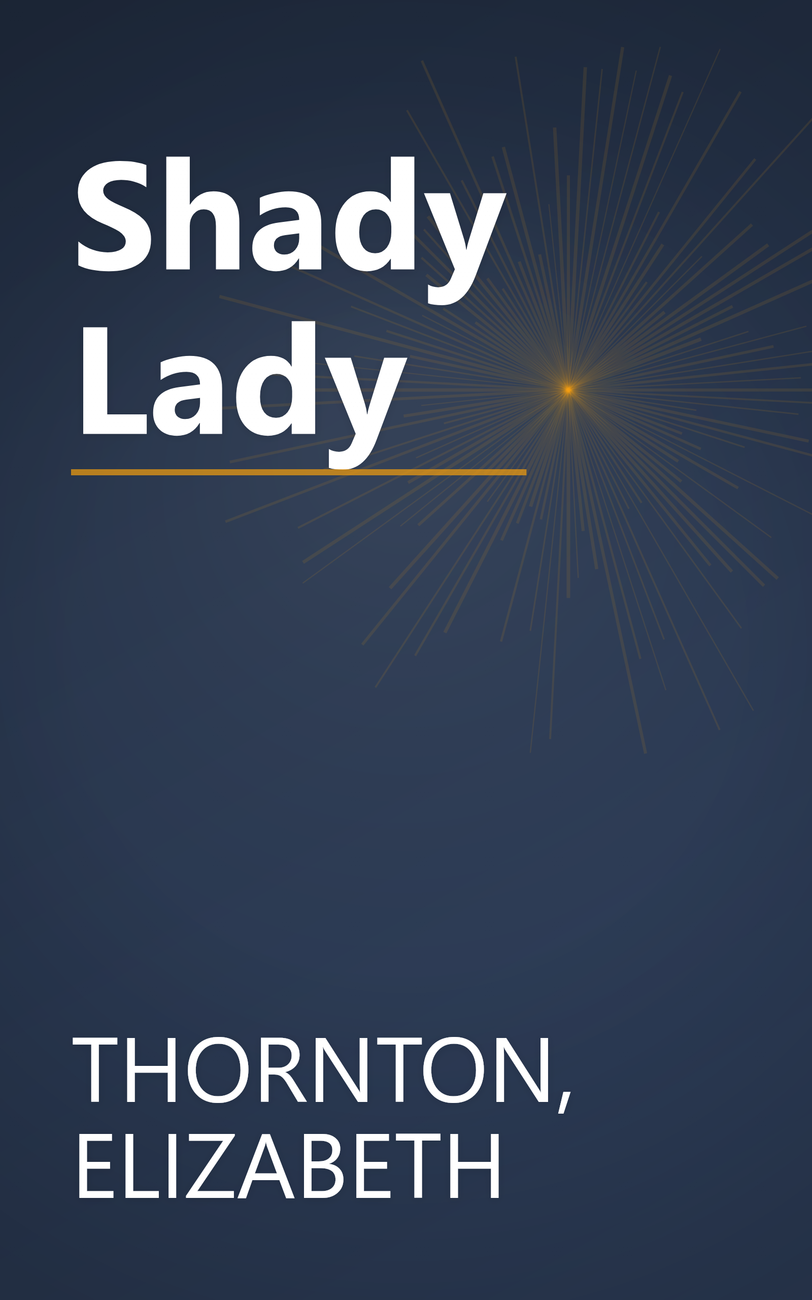 Shady Lady book cover