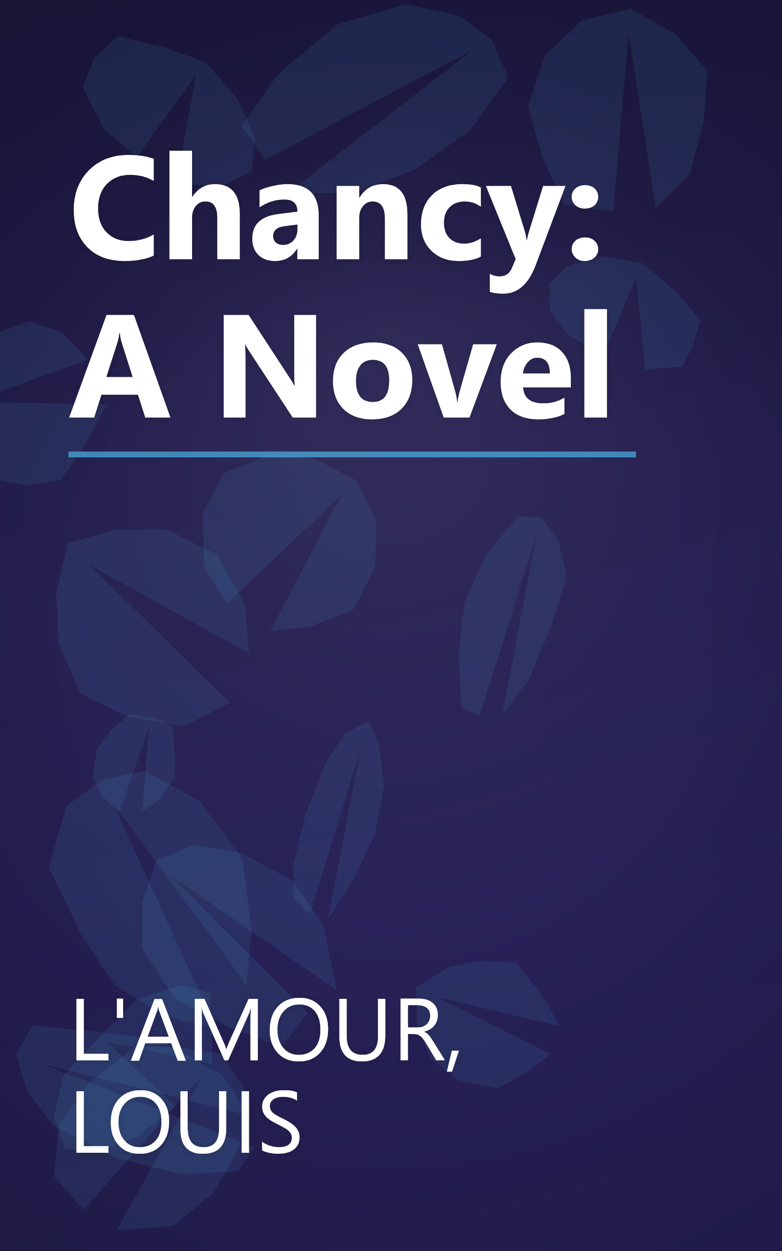 Chancy: A Novel book cover