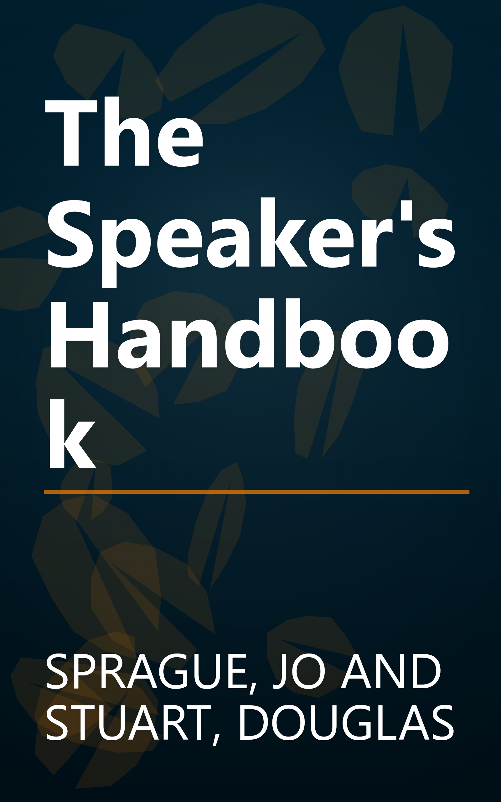The Speaker's Handbook book cover