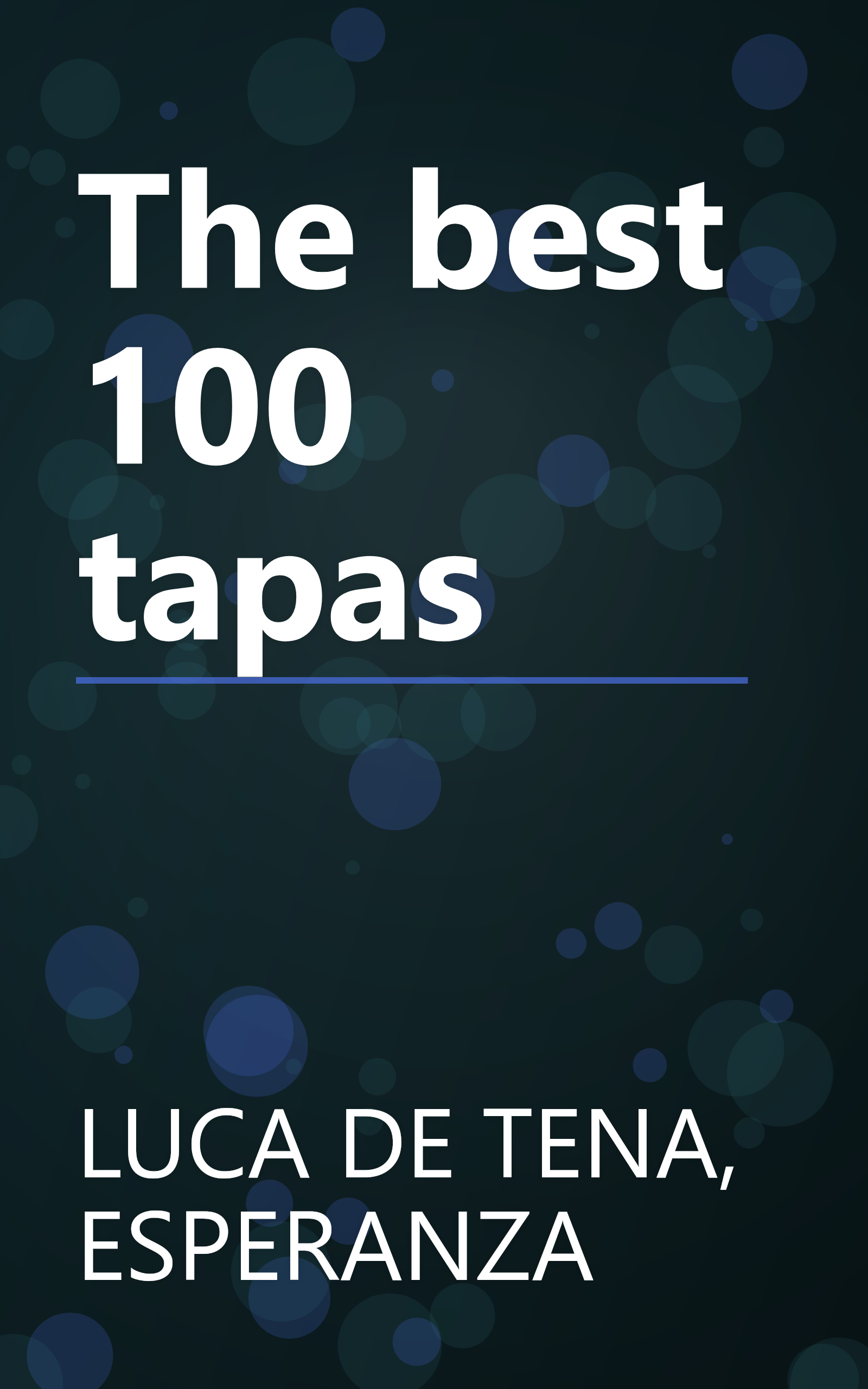 The best 100 tapas book cover