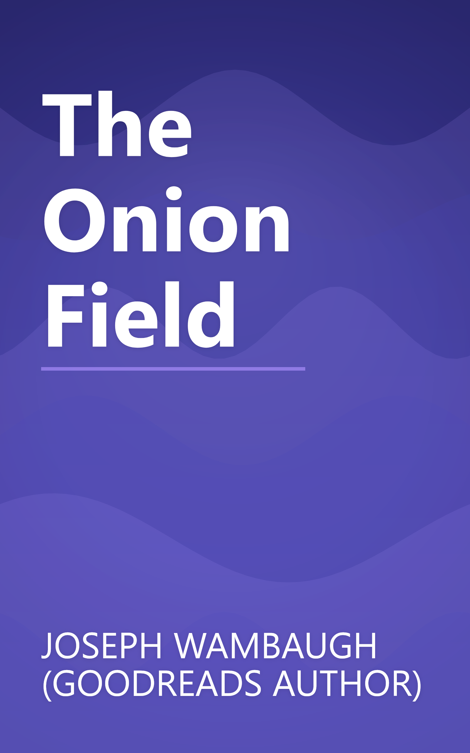 The Onion Field book cover