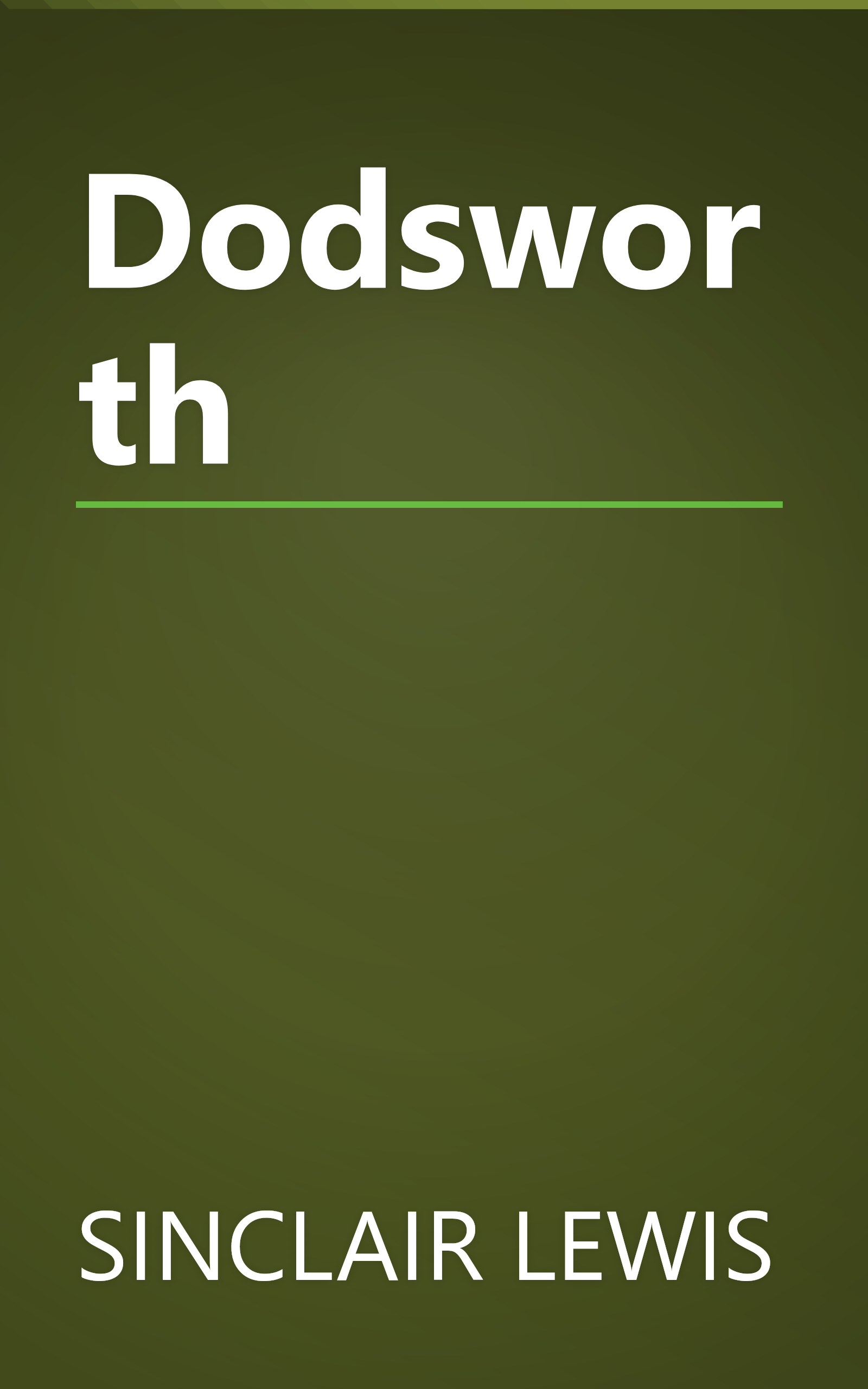 Dodsworth book cover