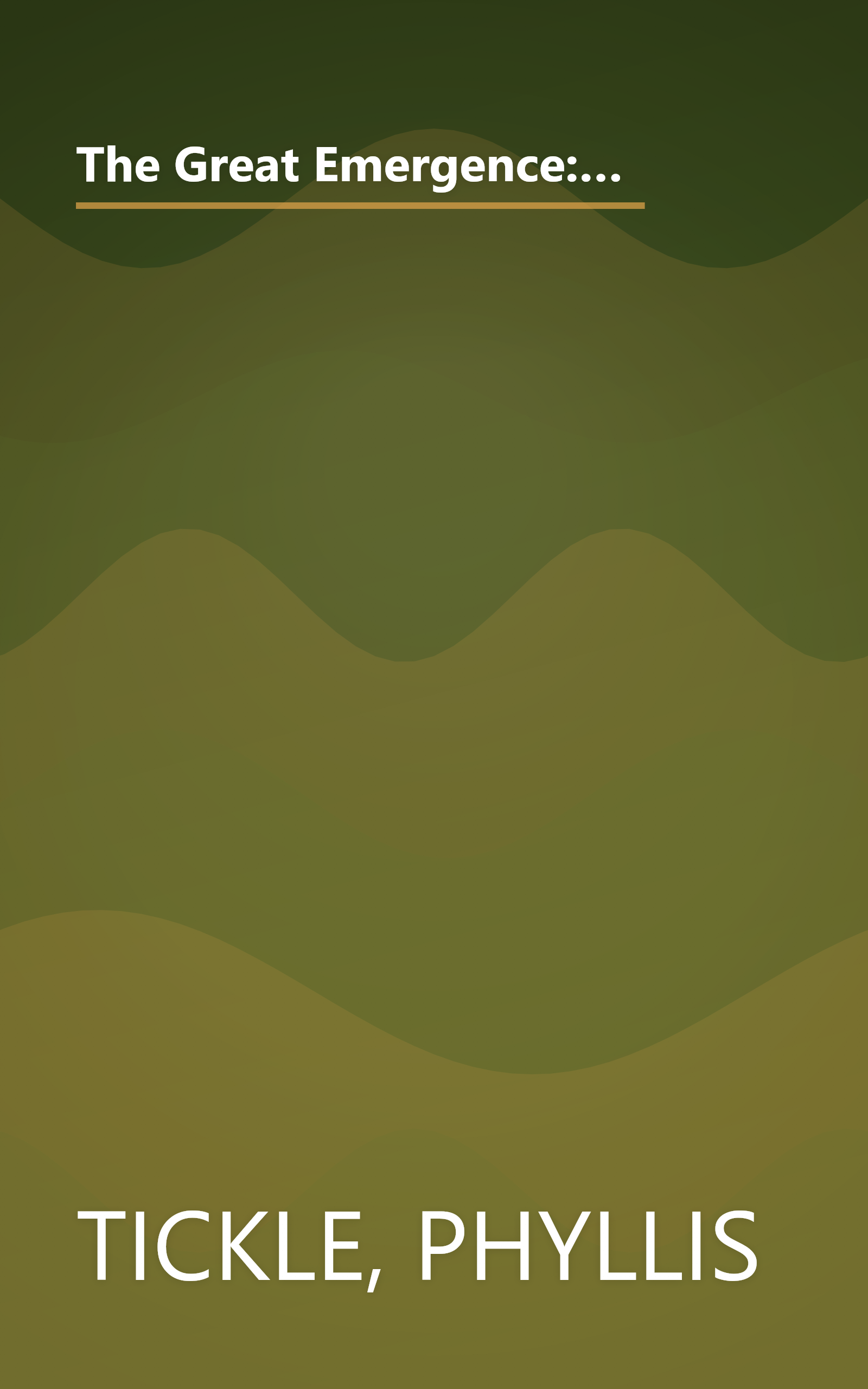 The Great Emergence: How Christianity Is Changing and Why (Emergent Village Resources for Communities of Faith) book cover