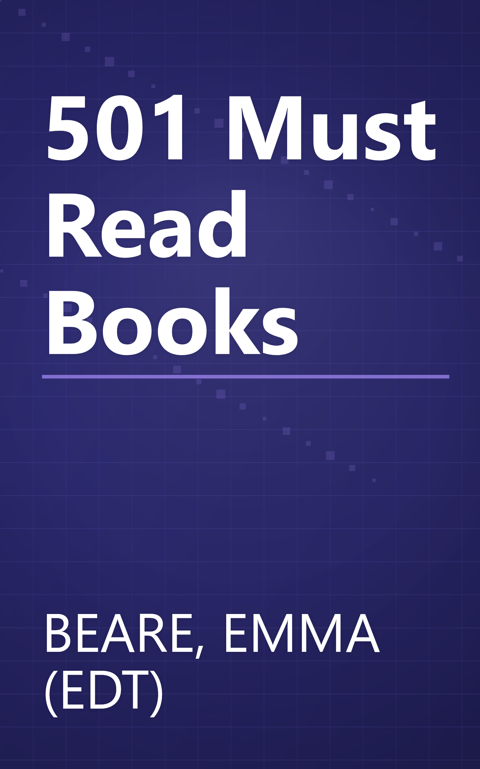 501 Must Read Books book cover