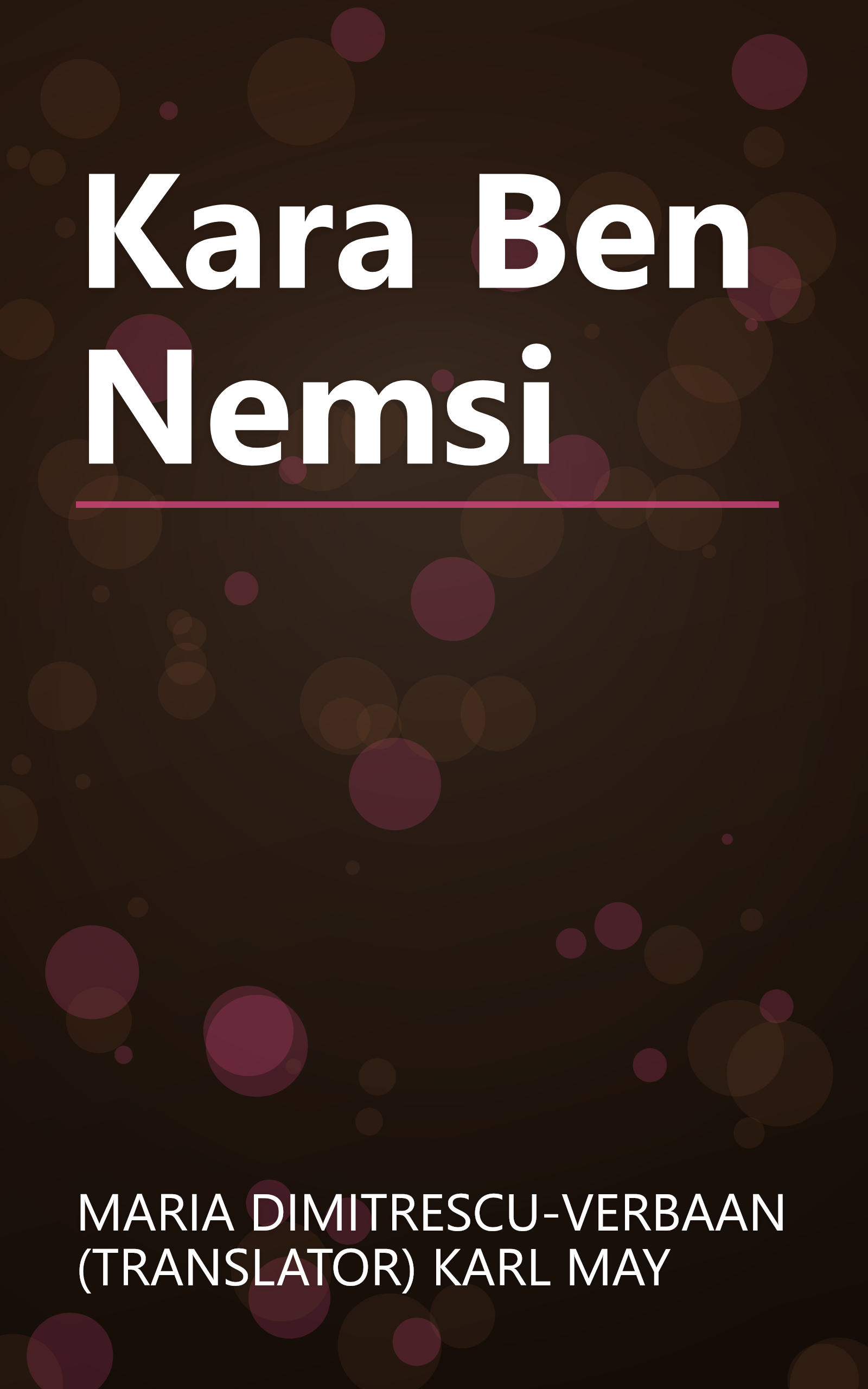Kara Ben Nemsi book cover
