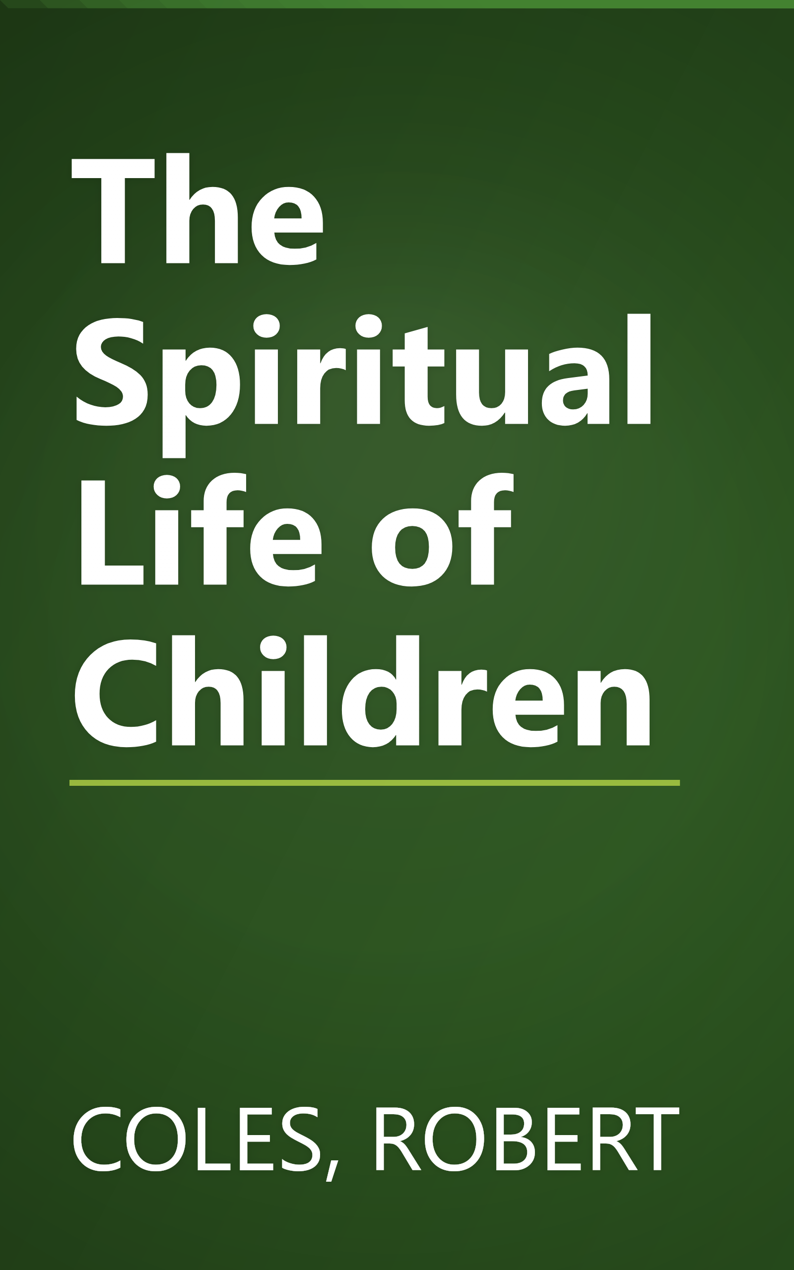 The Spiritual Life of Children book cover