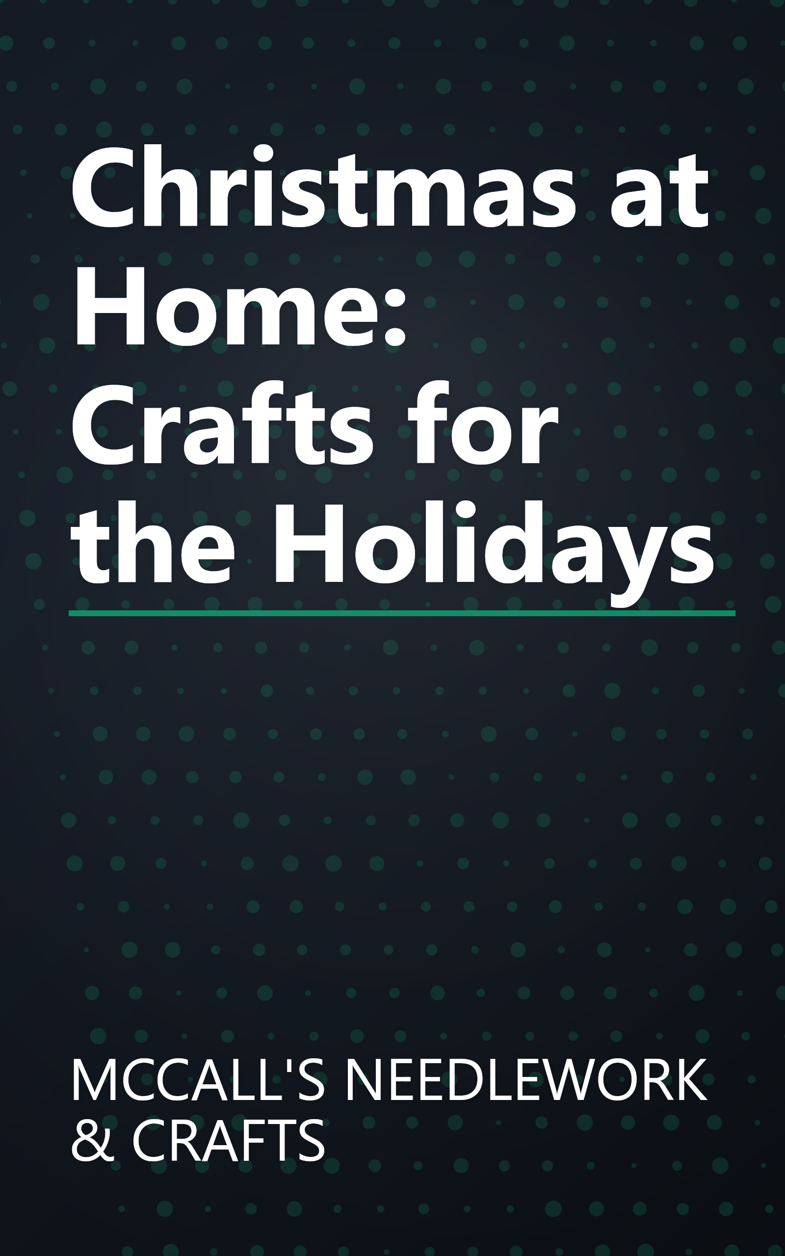 Christmas at Home: Crafts for the Holidays book cover
