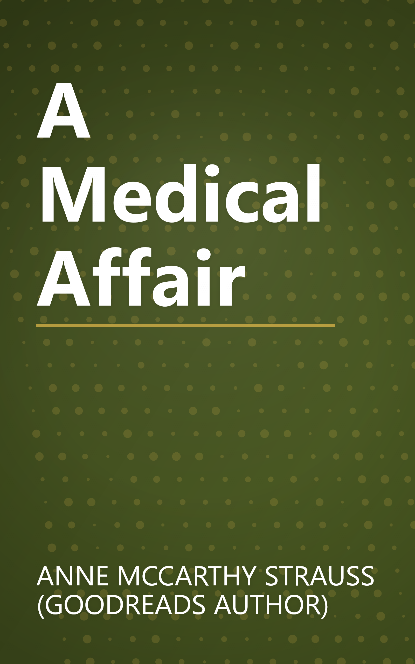 A Medical Affair book cover