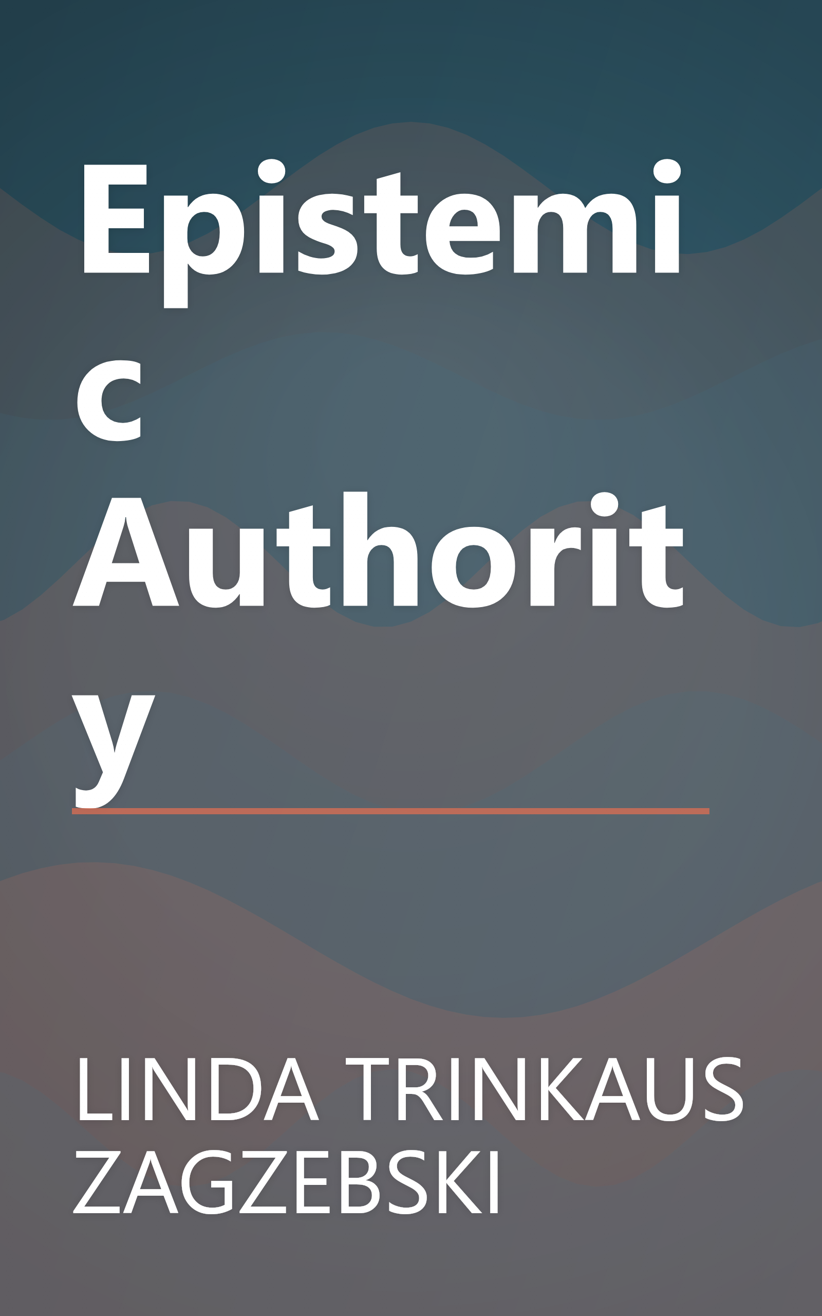 Epistemic Authority book cover