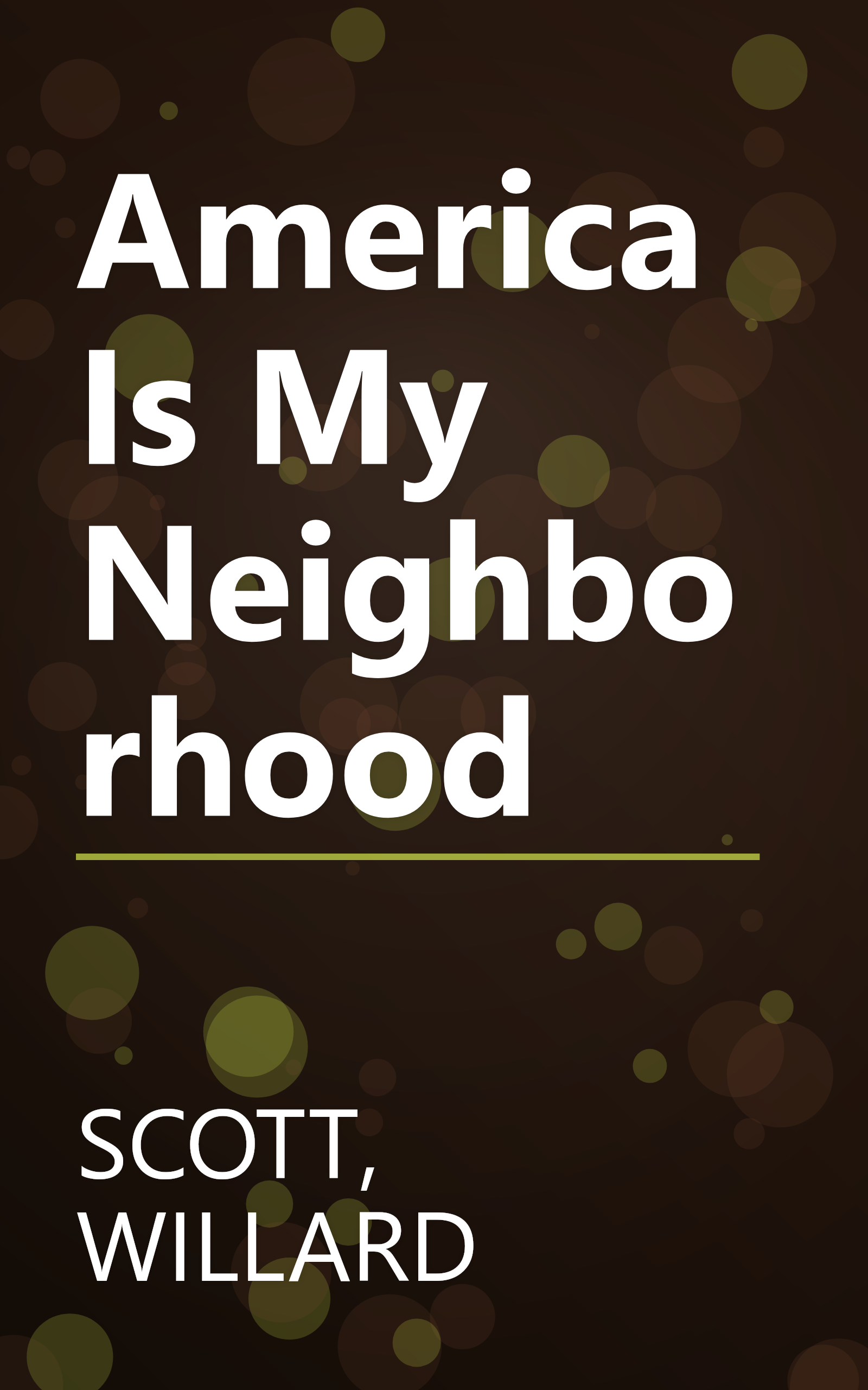 America Is My Neighborhood book cover