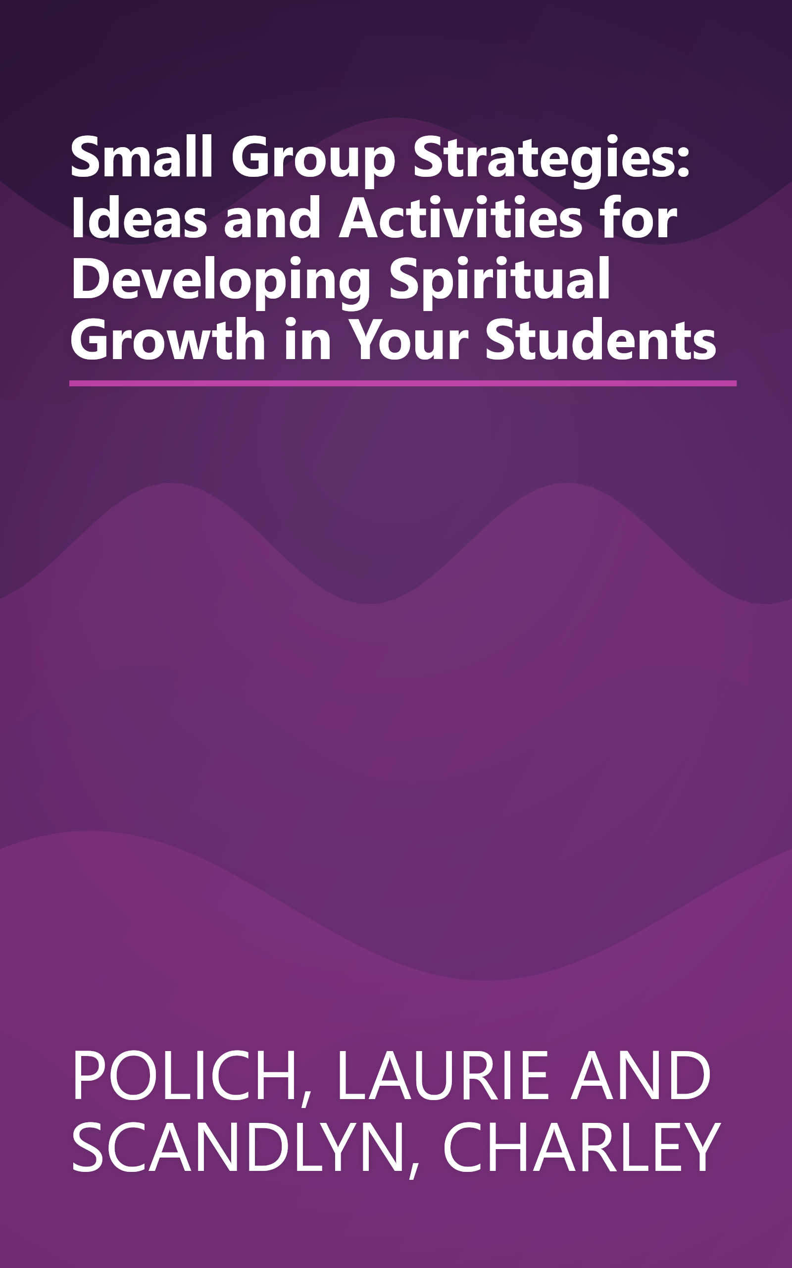 Small Group Strategies: Ideas and Activities for Developing Spiritual Growth in Your Students book cover
