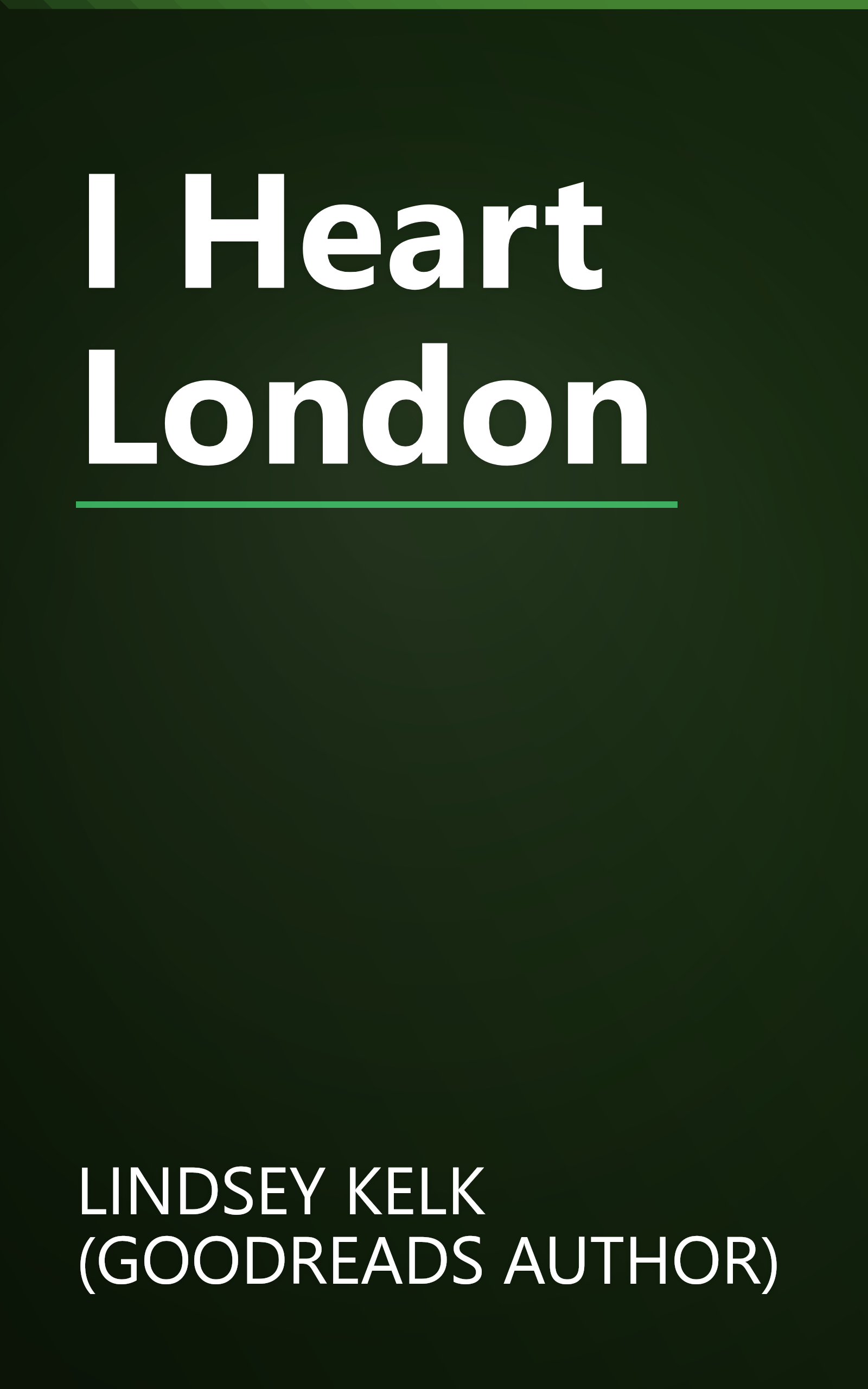I Heart London book cover