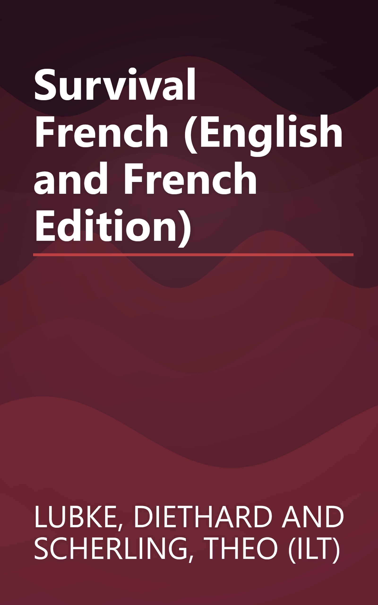 Survival French (English and French Edition) book cover