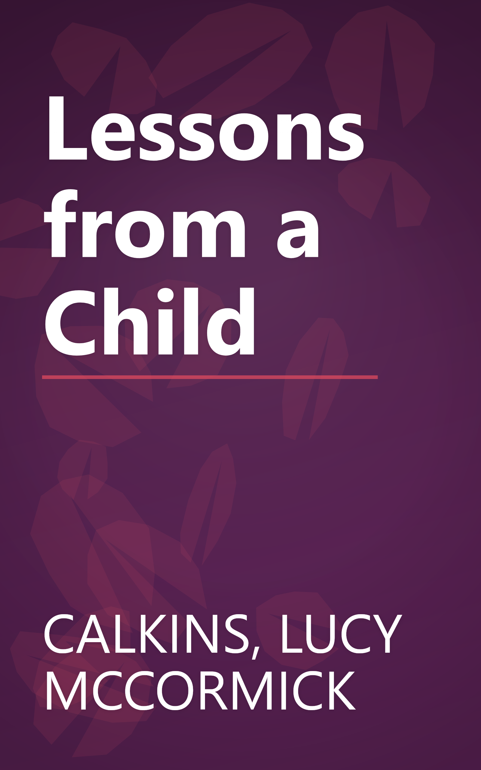 Lessons from a Child book cover