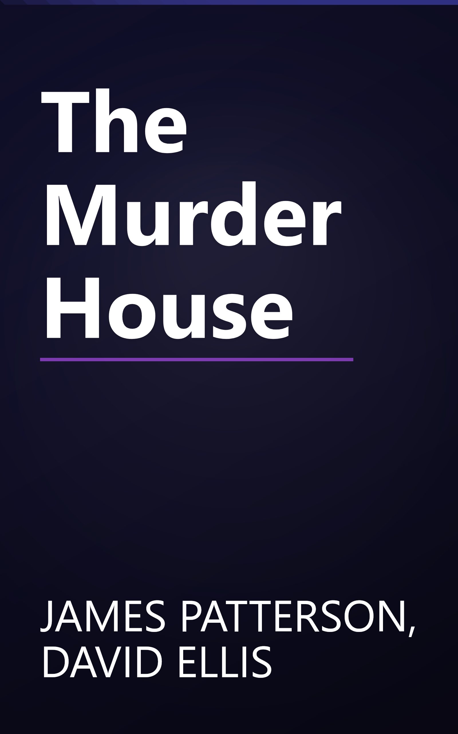 The Murder House book cover