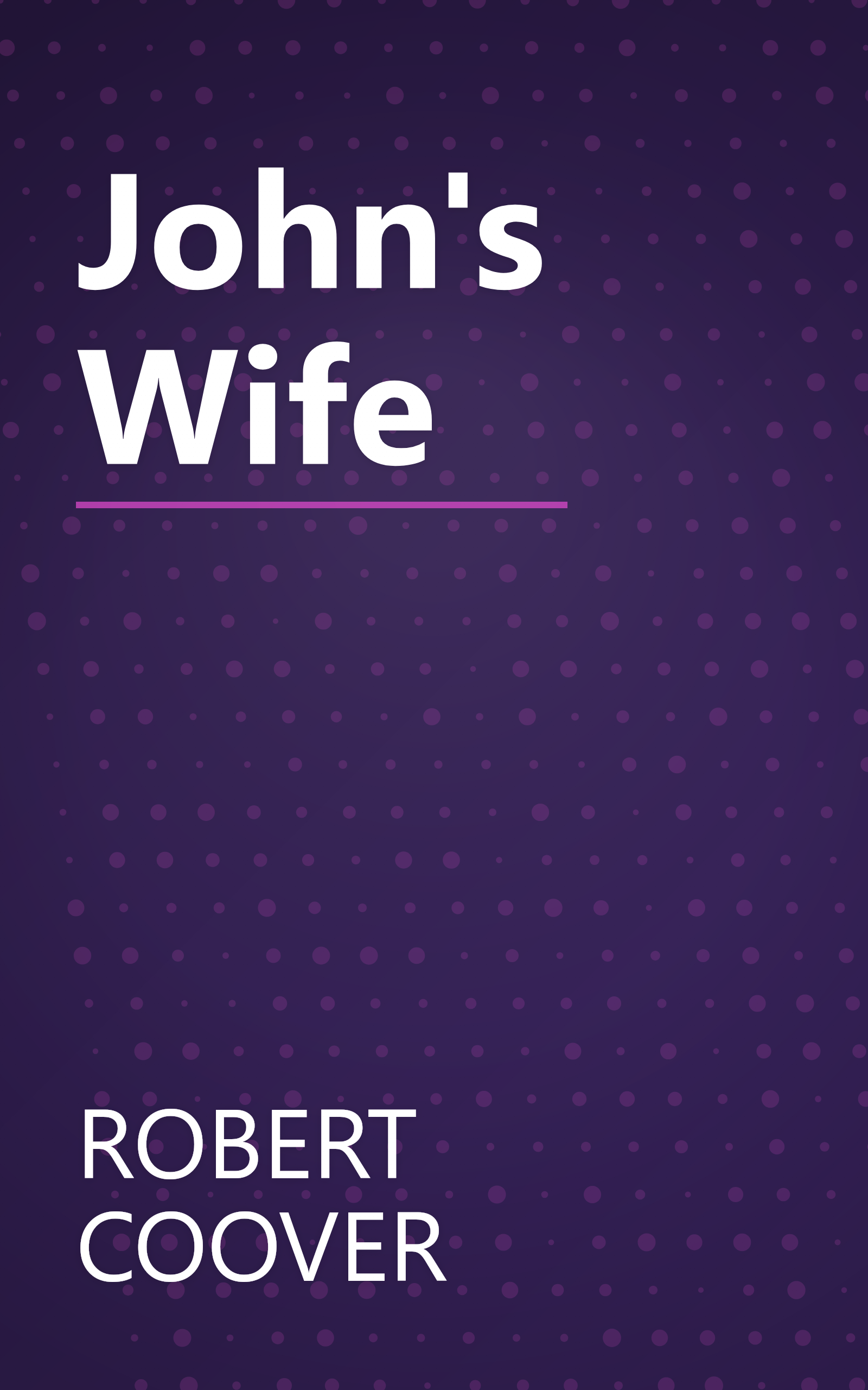 John's Wife book cover