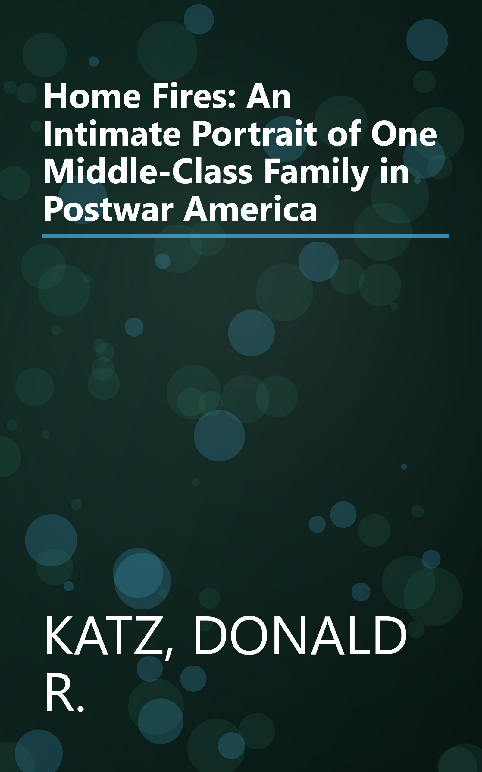 Home Fires: An Intimate Portrait of One Middle-Class Family in Postwar America book cover