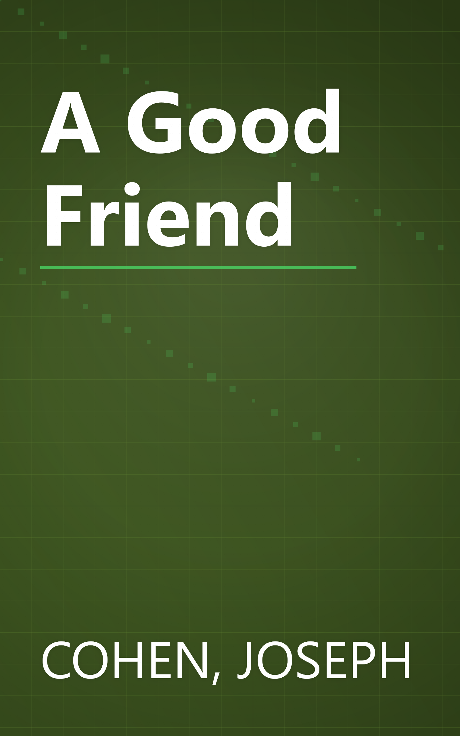 A Good Friend book cover