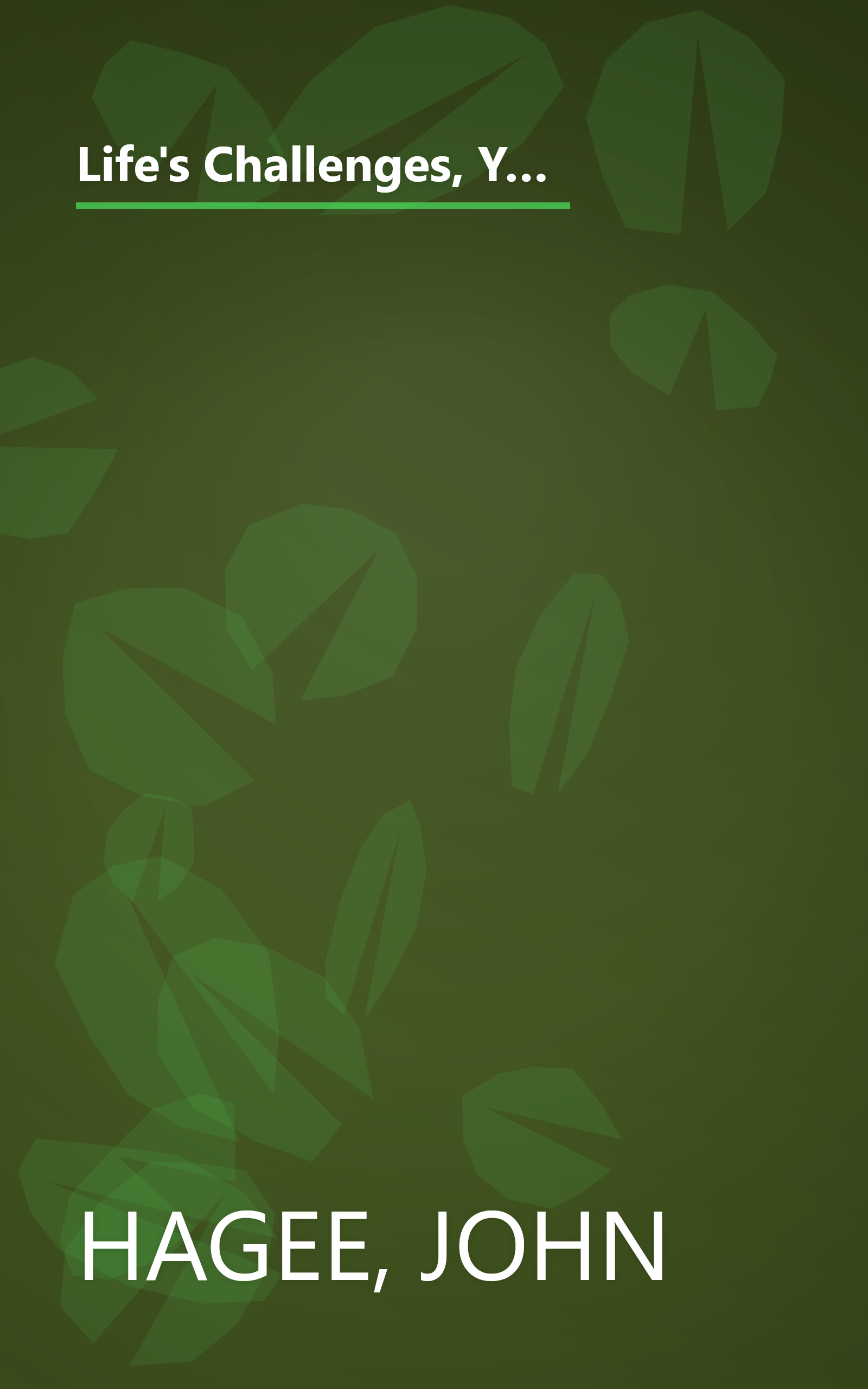 Life's Challenges, Your Opportunities: God Has Given You A Promise...You've Come Into A Problem...How You Respond Will Determine How Quickly The Provision Comes... book cover