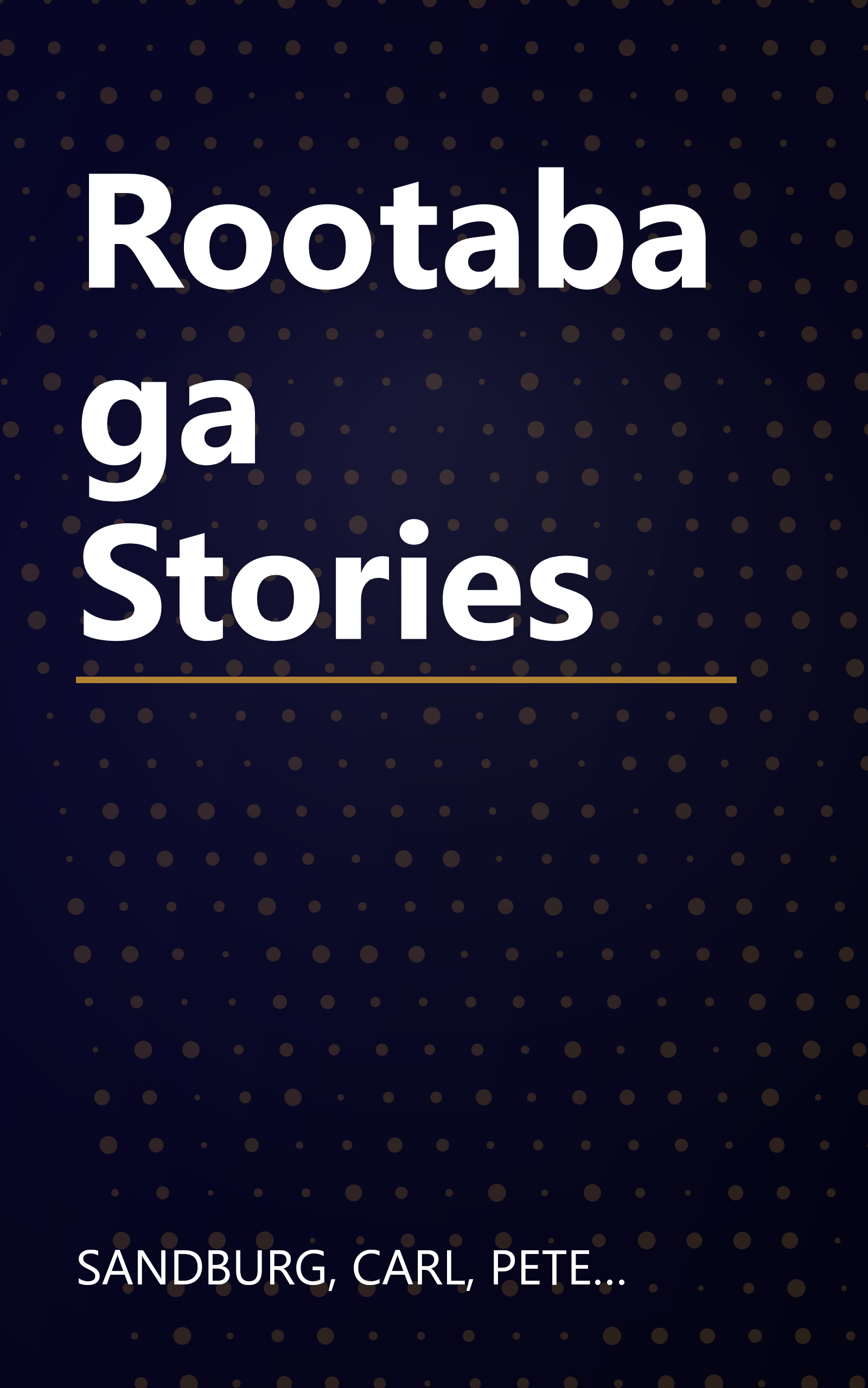Rootabaga Stories book cover