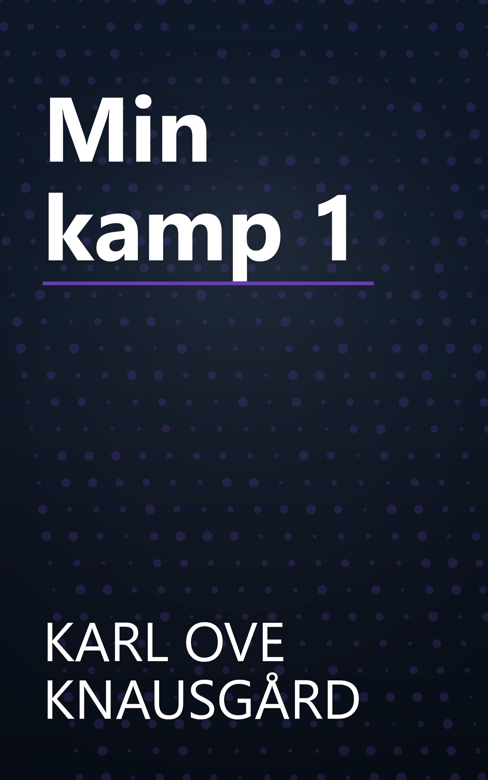 Min kamp 1 book cover
