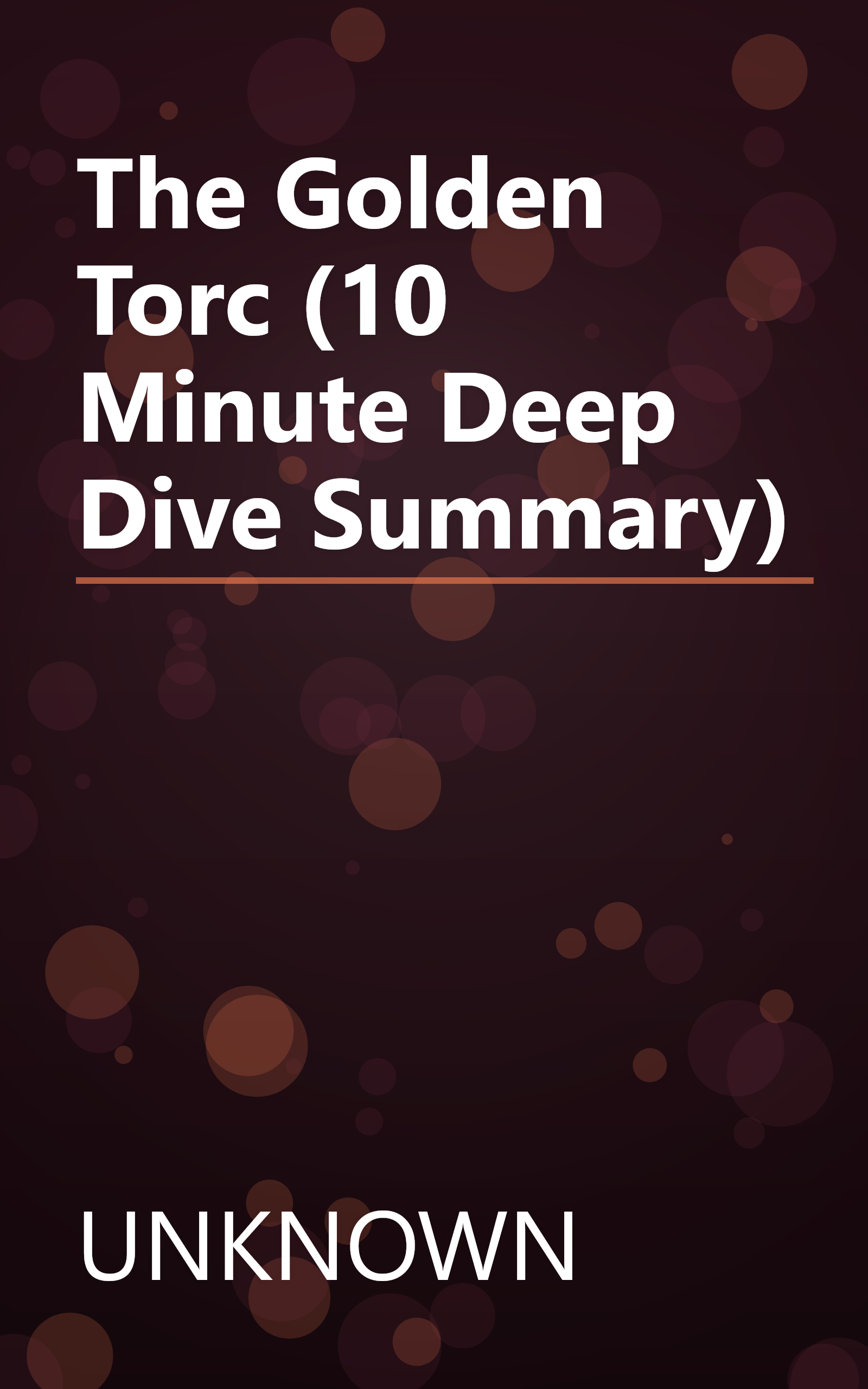 The Golden Torc (10 Minute   Deep Dive Summary) book cover