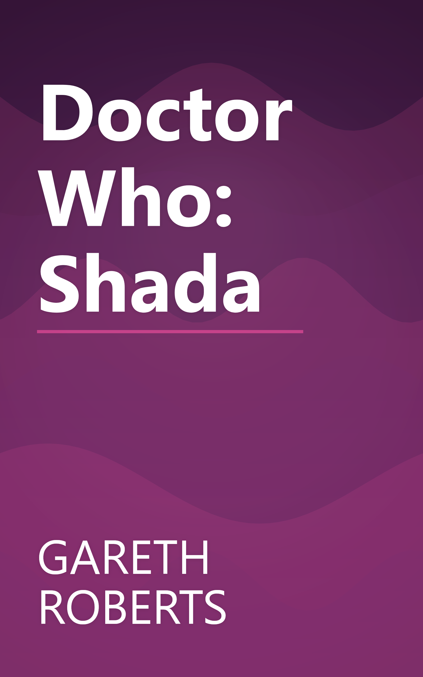 Doctor Who: Shada book cover