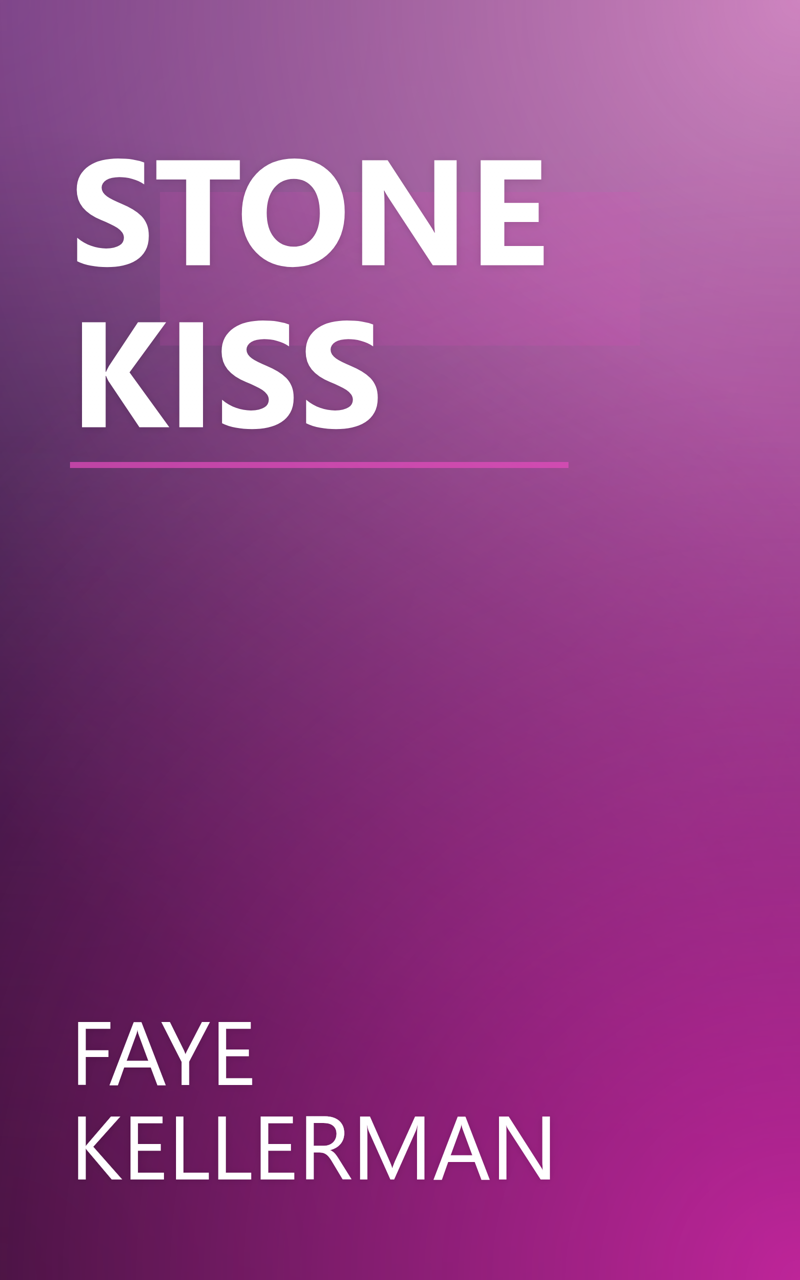STONE KISS book cover