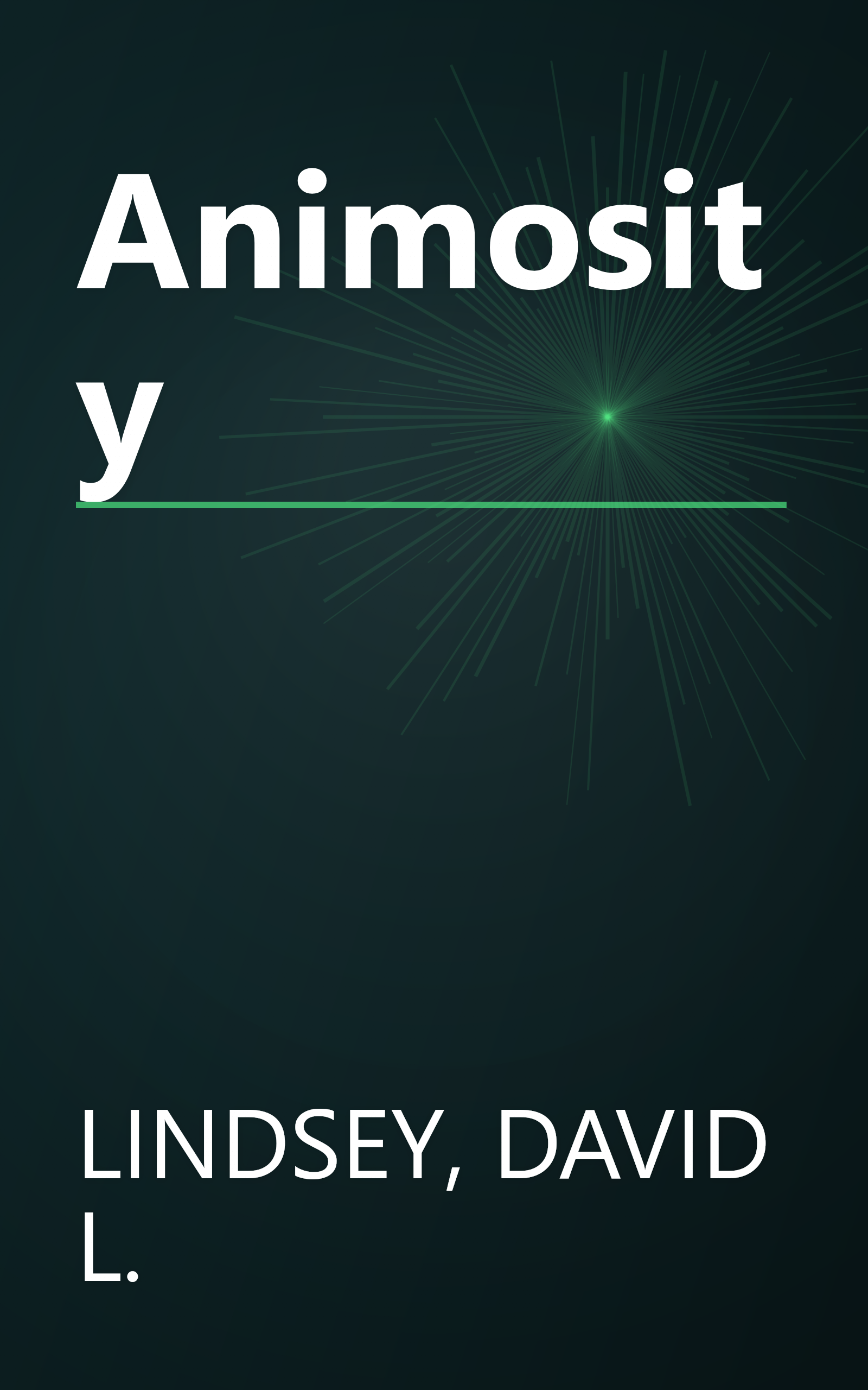 Animosity book cover