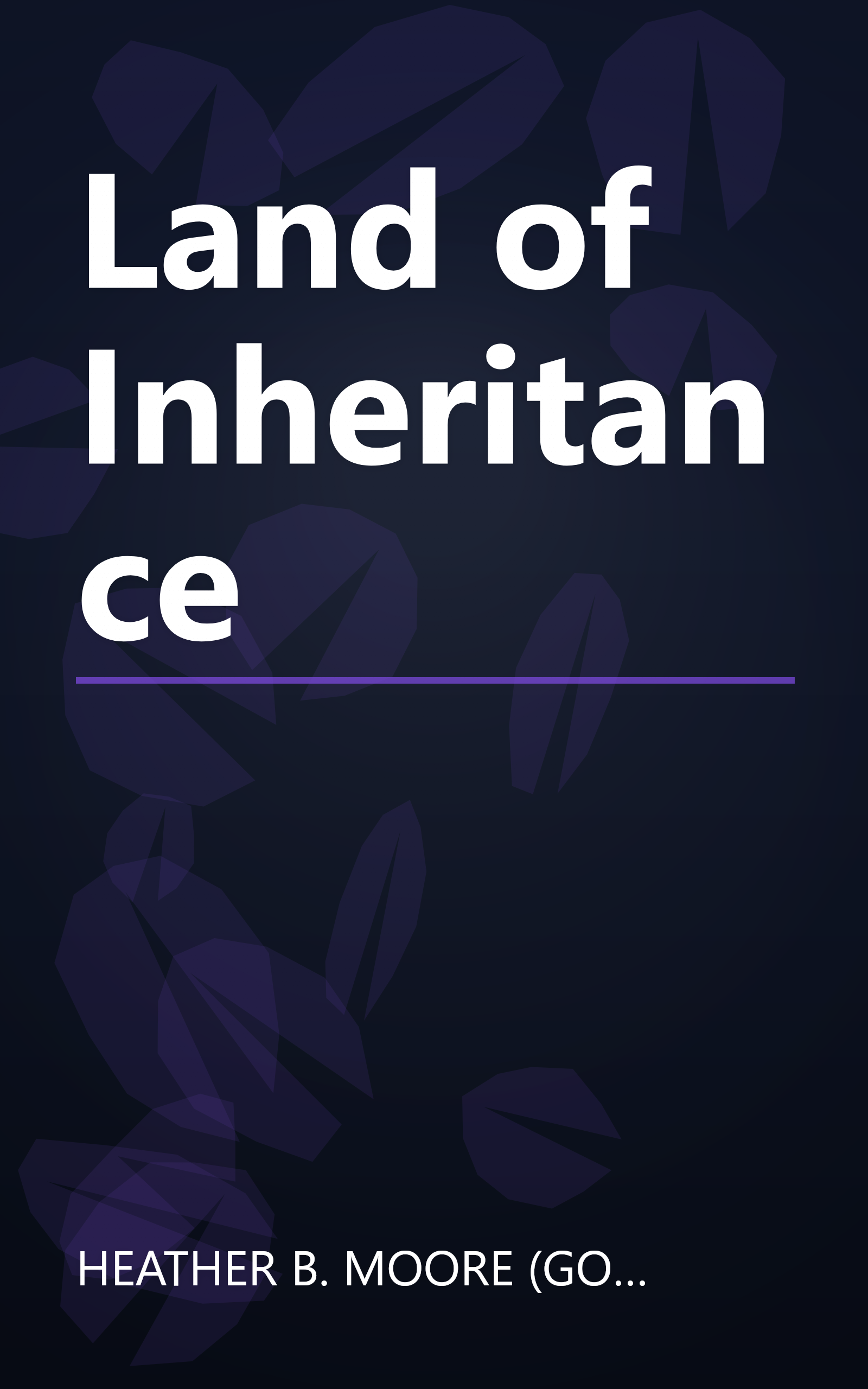 Land of Inheritance book cover