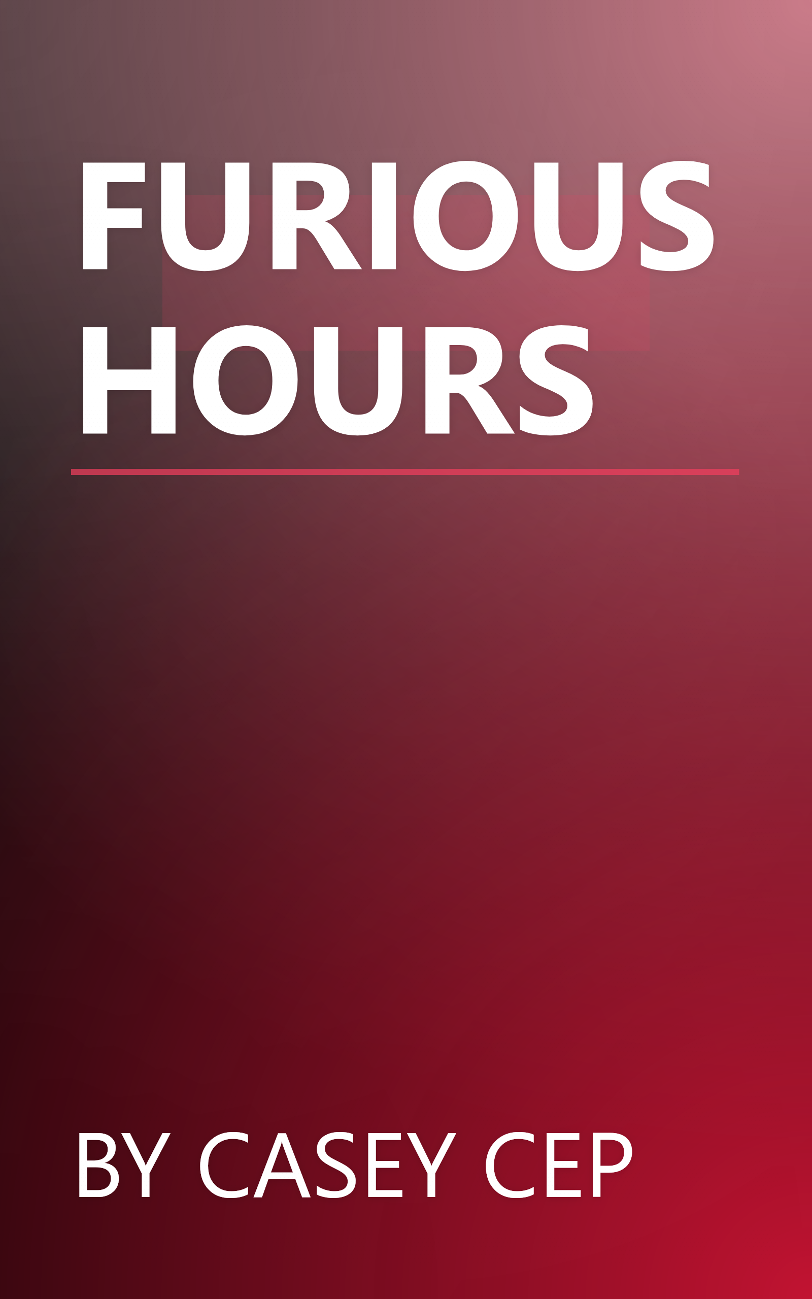 FURIOUS HOURS book cover