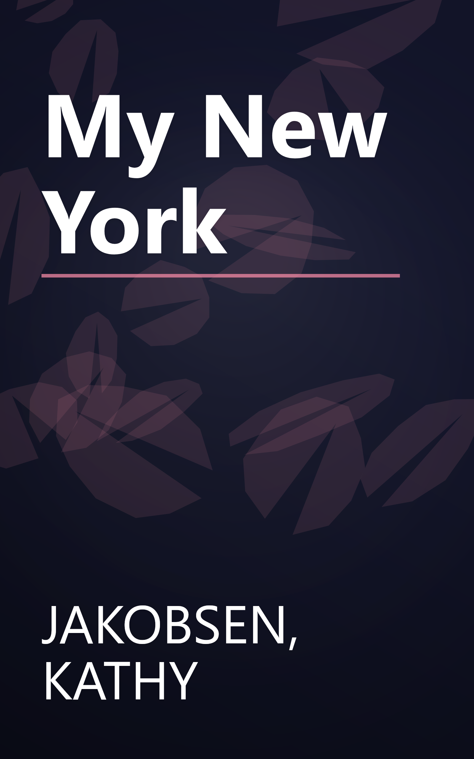 My New York book cover