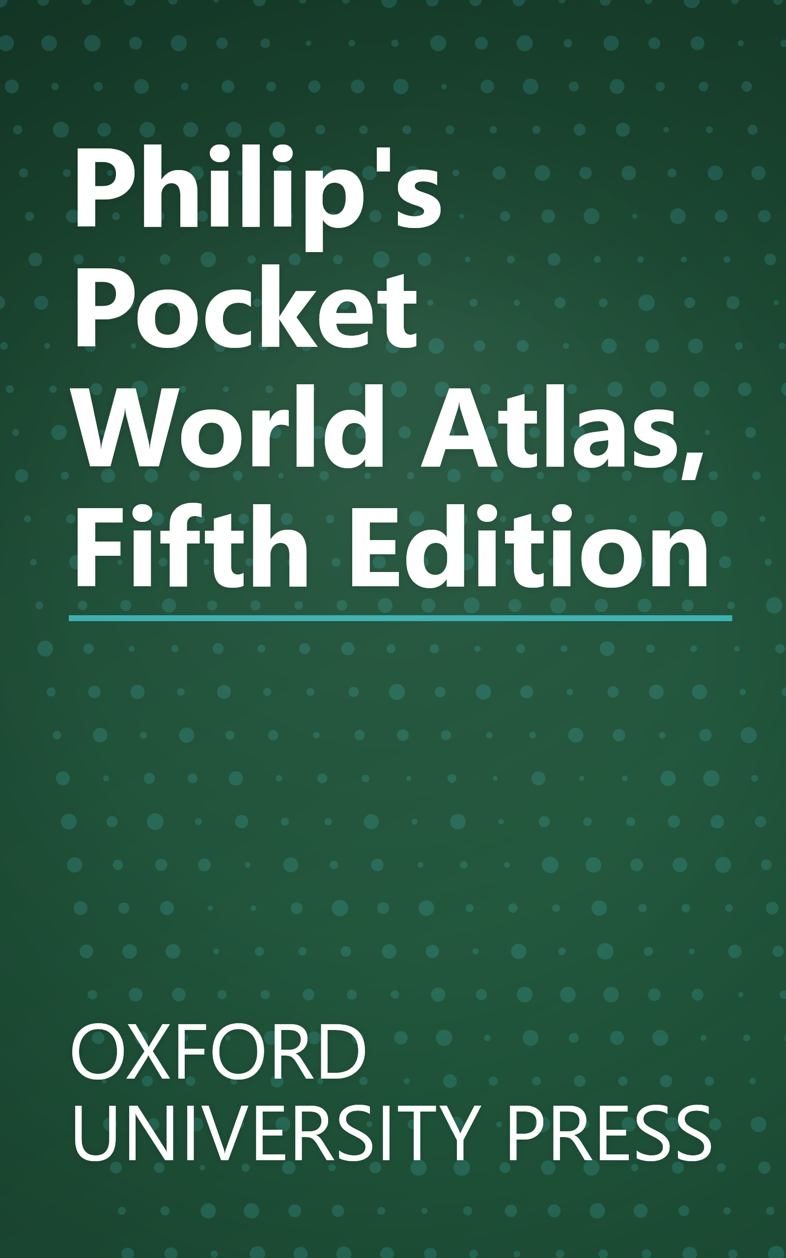 Philip's Pocket World Atlas, Fifth Edition book cover