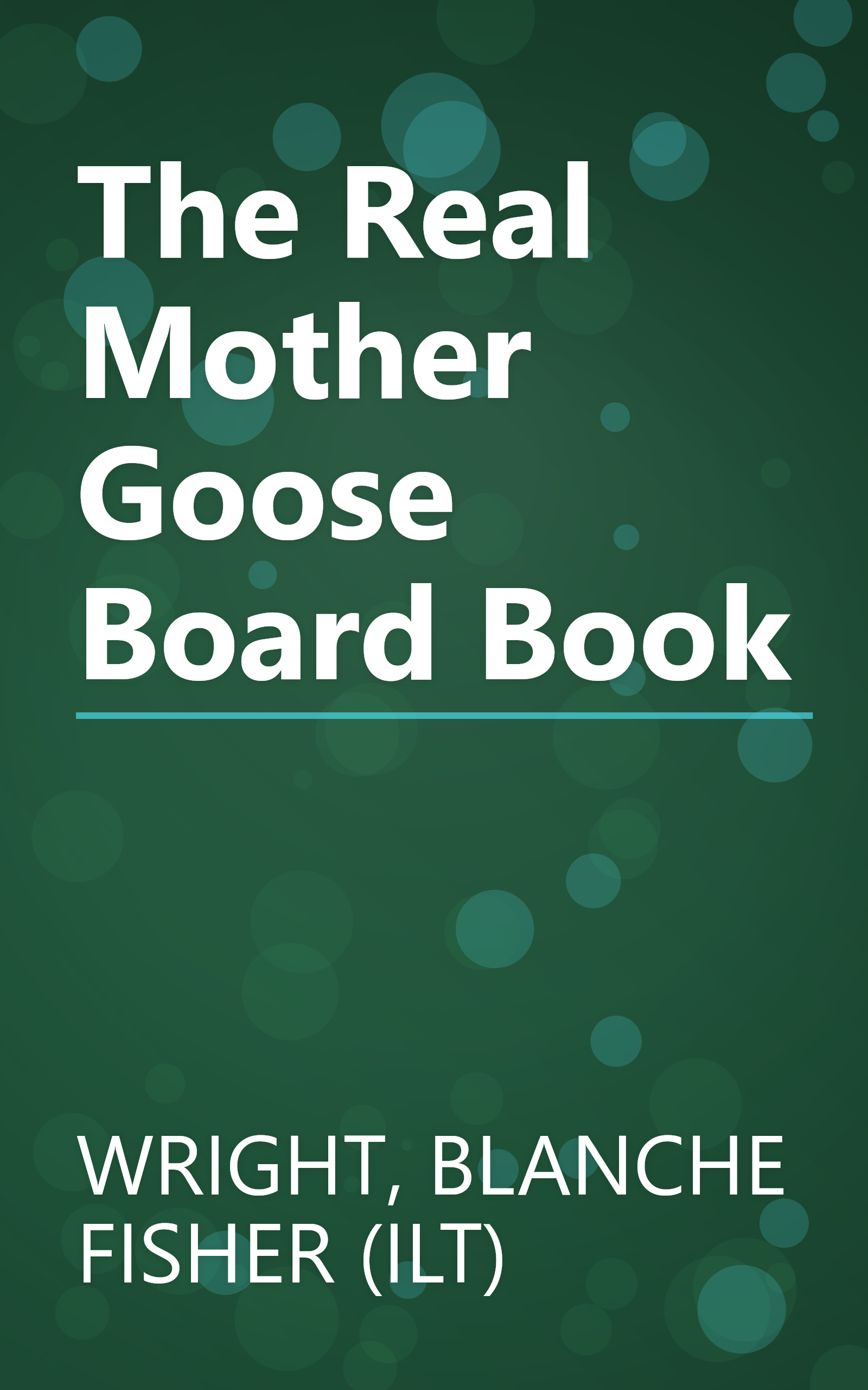 The Real Mother Goose Board Book book cover